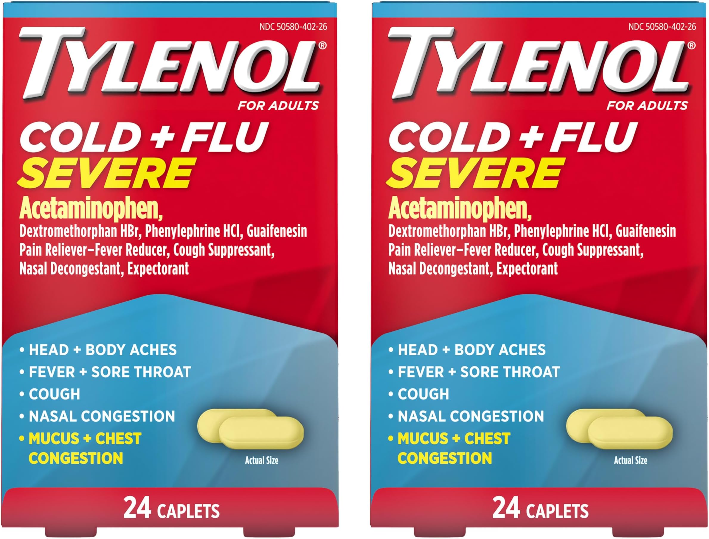 Amazon.com: Contac Non-Drowsy Day & Multi-Symptom Night Cold & Flu ...