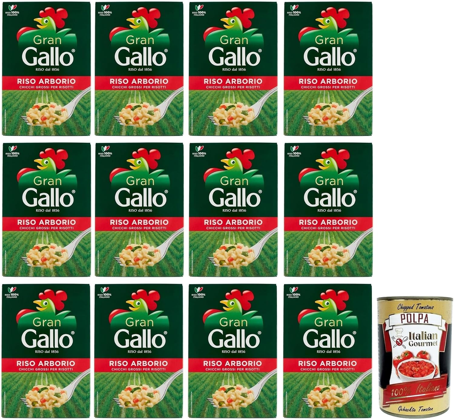 Gran Gallo - Risotti, Riso Arborio, Chicchi Grossi - 500 G ...