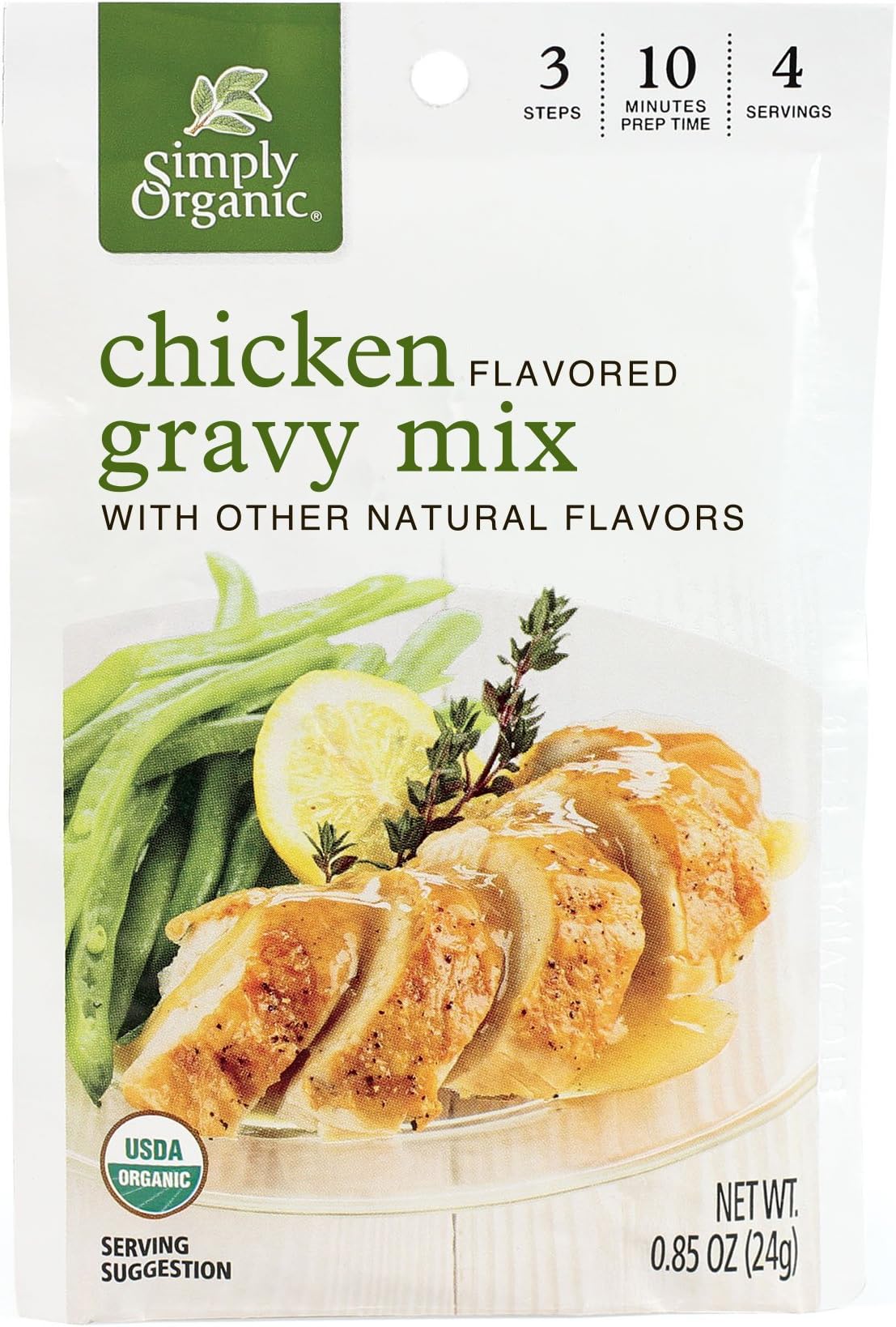 Amazon.com : Simply Organic Brown Gravy Mix, Certified Organic, Gluten ...