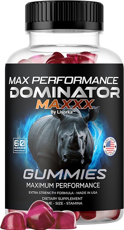 Amazon.com: Dominator Maxxx Gummies for Men - Dominator Maxx Natural ...
