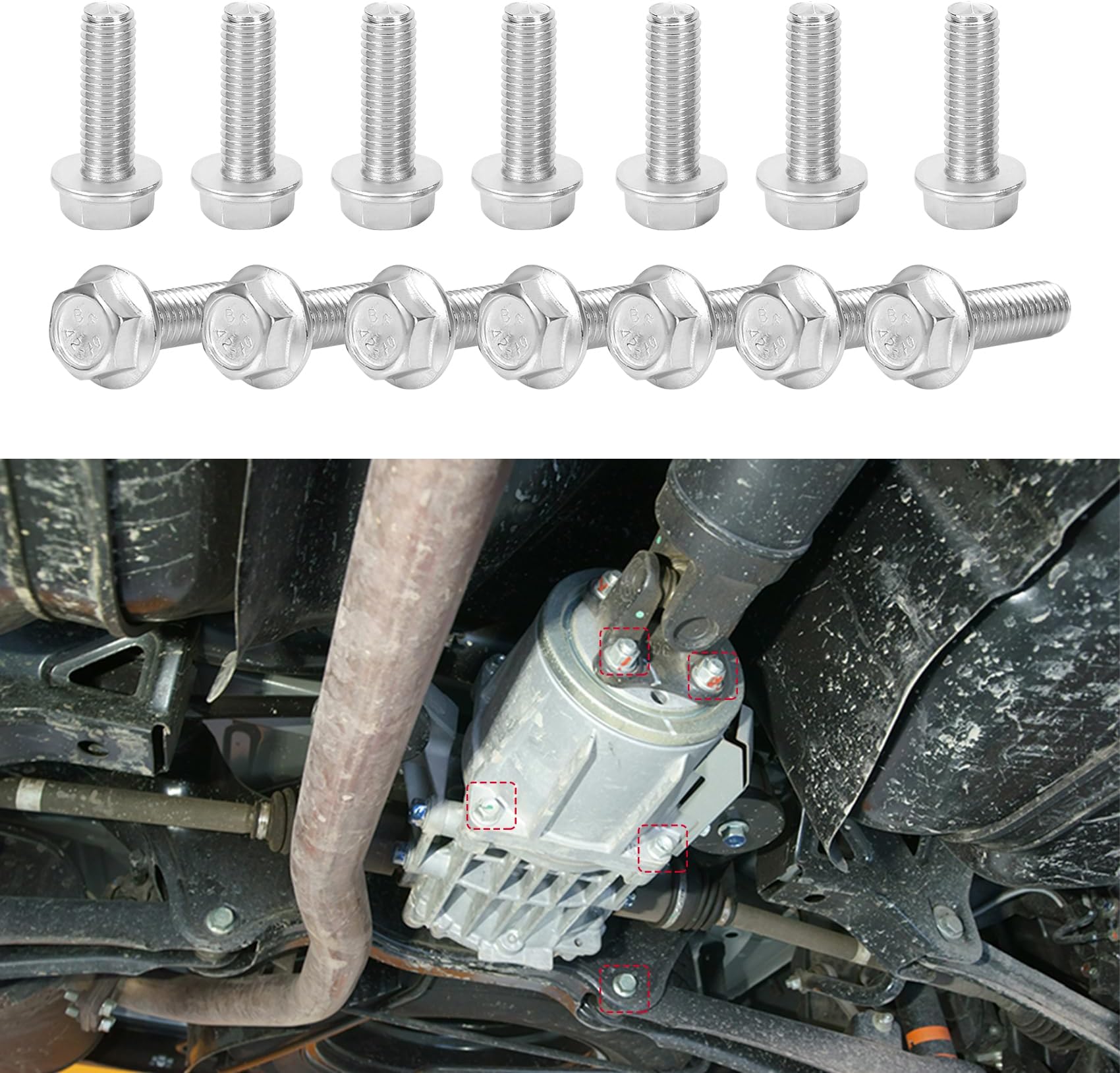 Amazon.com: A.A SAE - Differential Cover Bolt Kit Replacement for GM ...