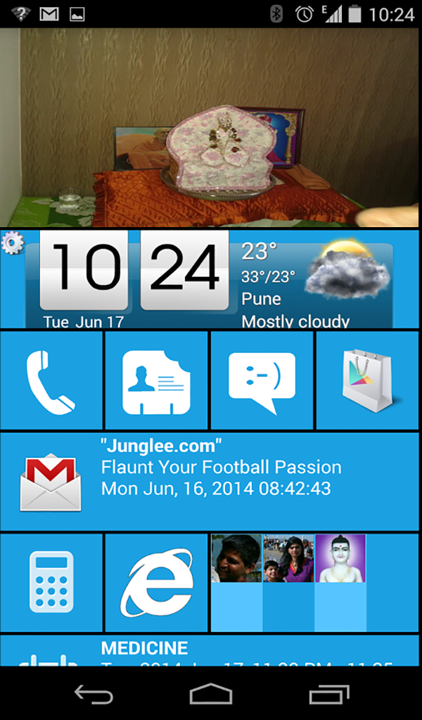 Home 8 Launcher aLive tiles - App on Amazon Appstore