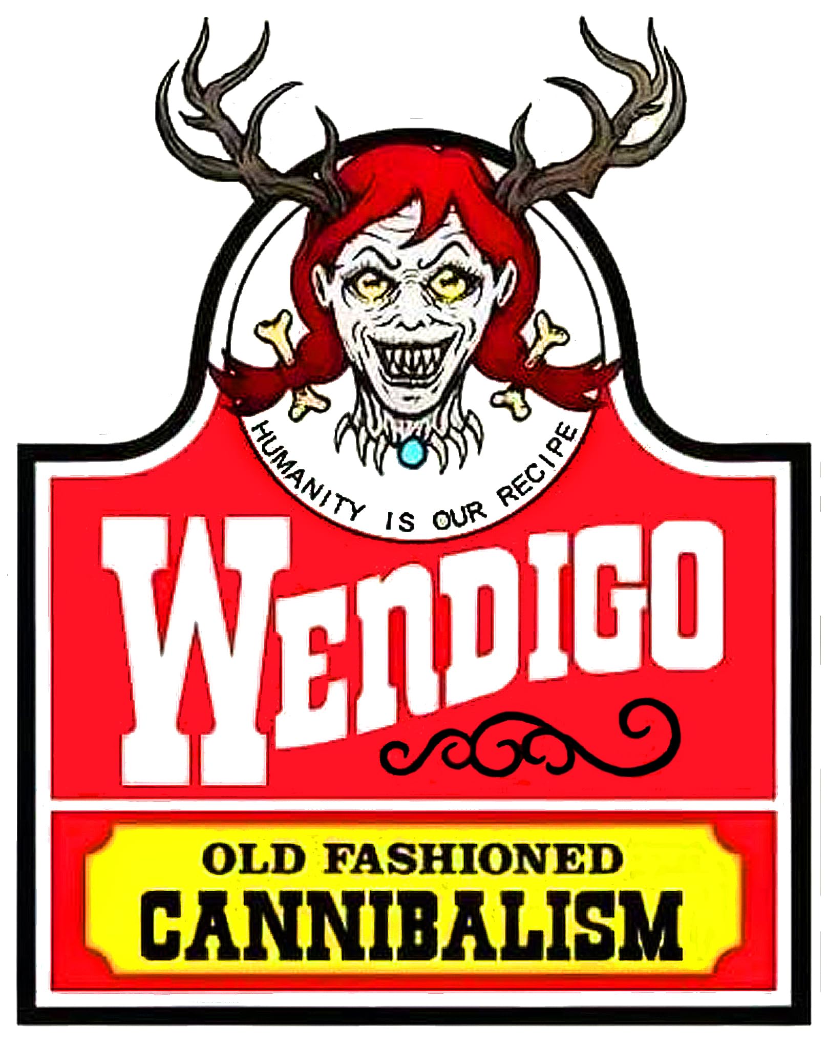 Amazon.com - Wendy The Wendigo Sticker Vinyl Decal Motivation Stickers ...