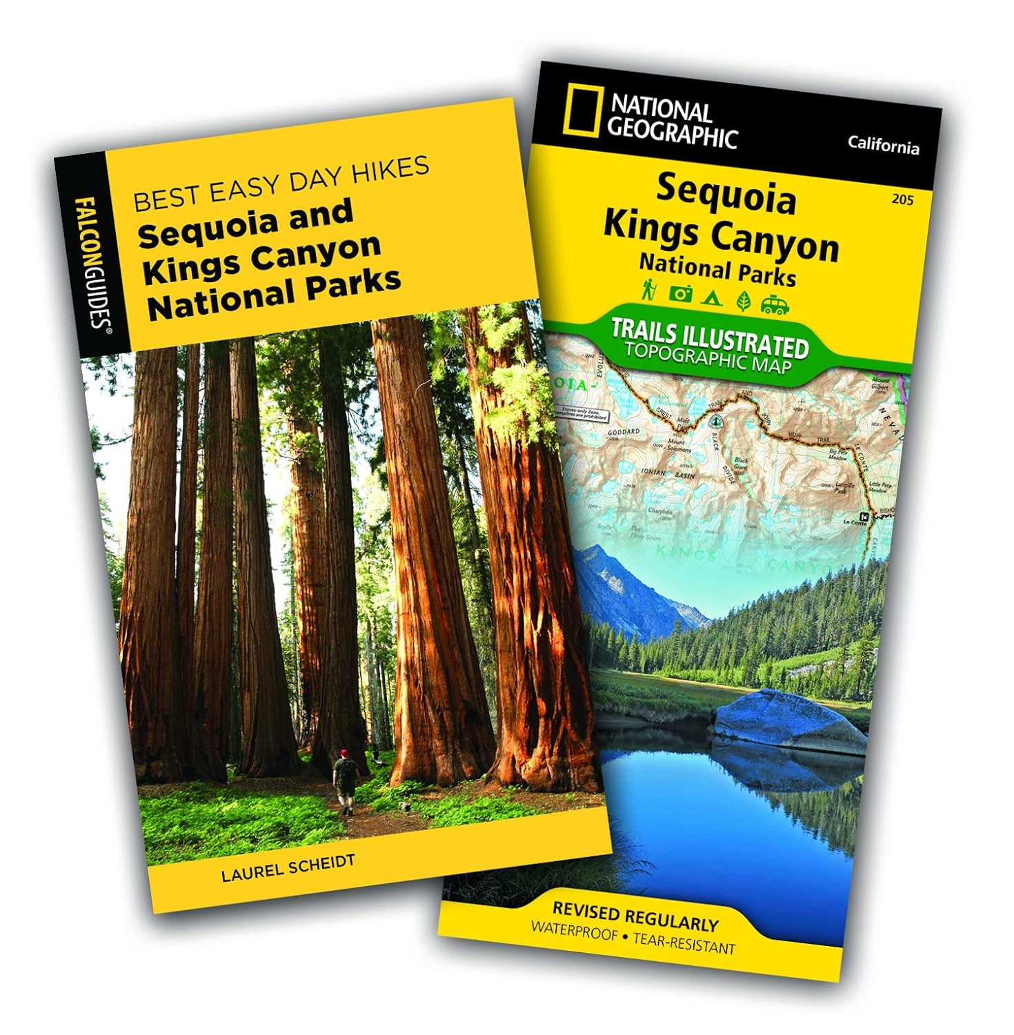 Best Easy Day Hiking Guide and Trail Map Bundle: Sequoia and Kings ...