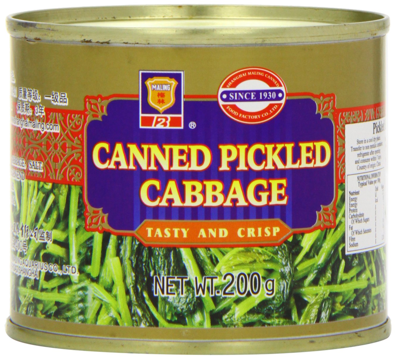 Ma Ling Pickled Cabbage Pack Of 24 | Desertcart Philippines