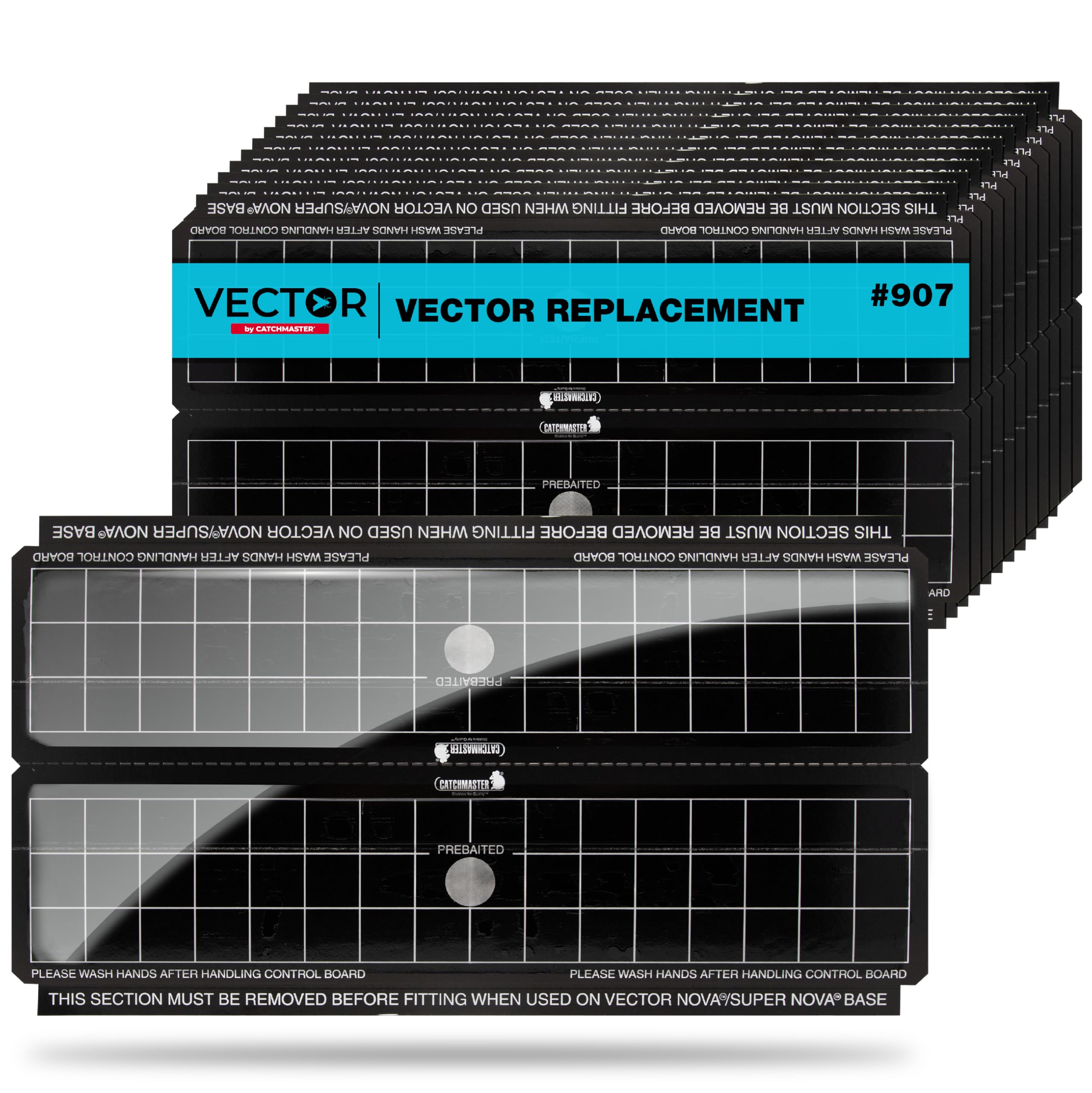 Amazon.com : Catchmaster Vector Trap Replacement, Unscented Glue Boards ...