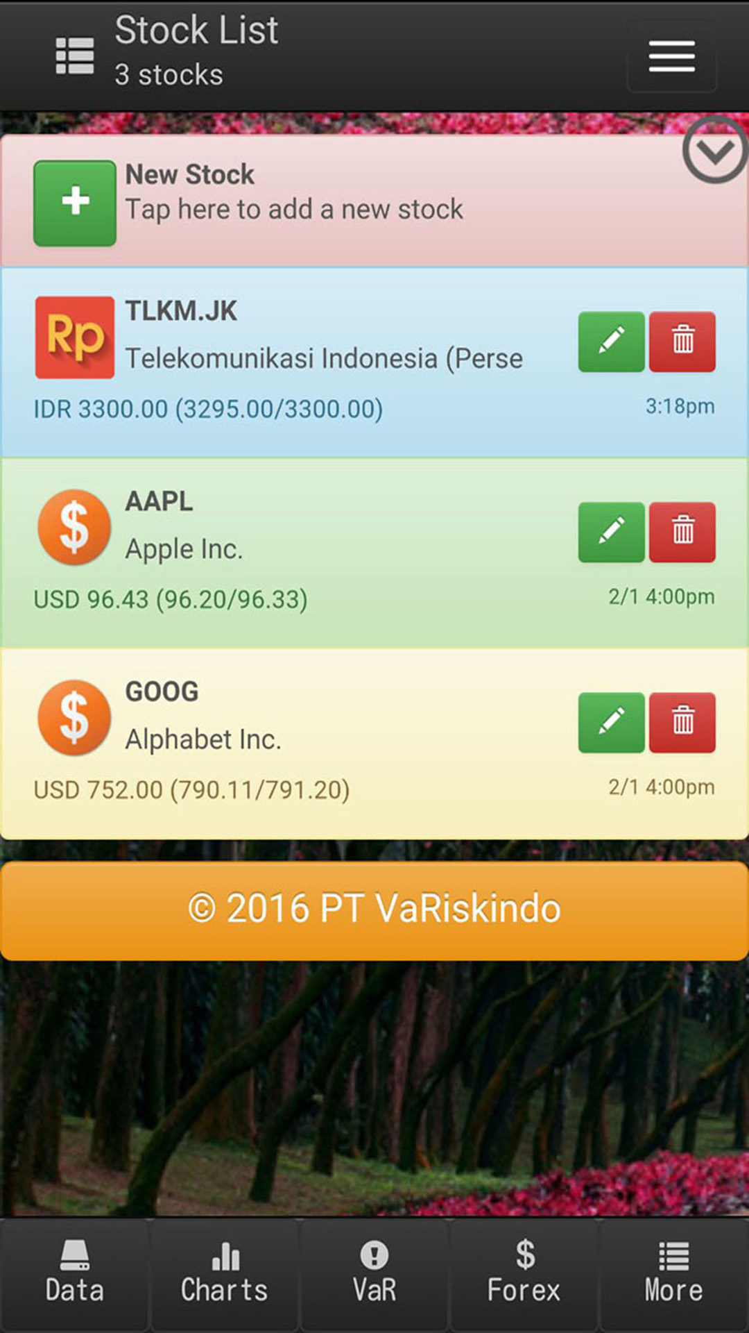 Value at Risk Calculator - App on Amazon Appstore
