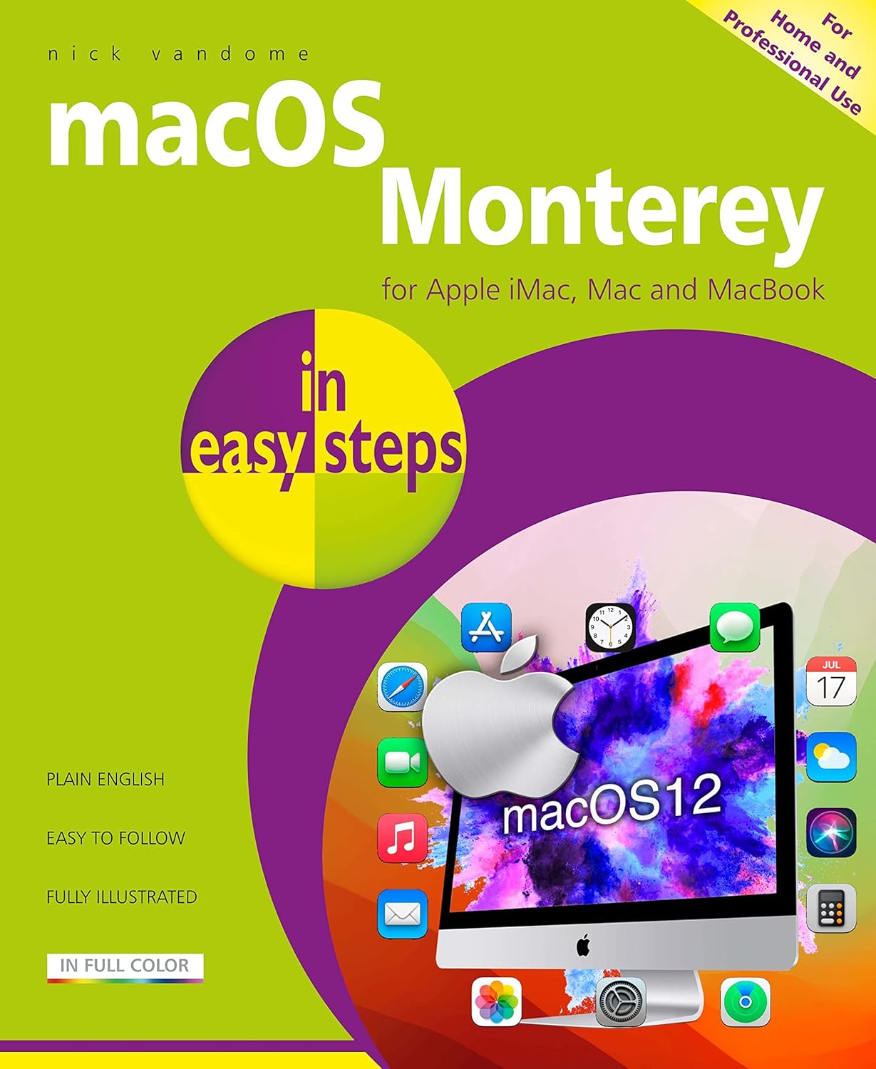 macOS Monterey in easy steps: Vandome, Nick: 9781840789461: Amazon.com ...