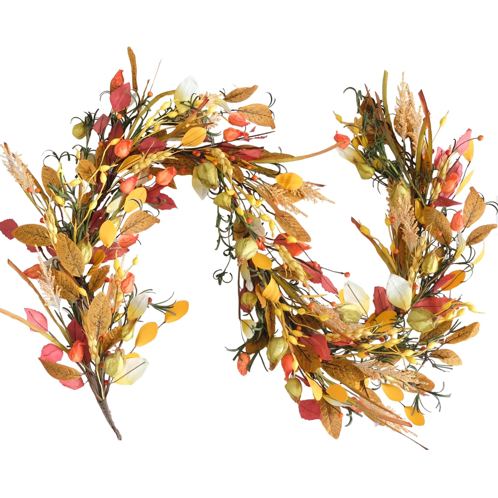 Amazon.com: CIR OASES 70 inch Fall Garland Artificial Eucalyptus ...
