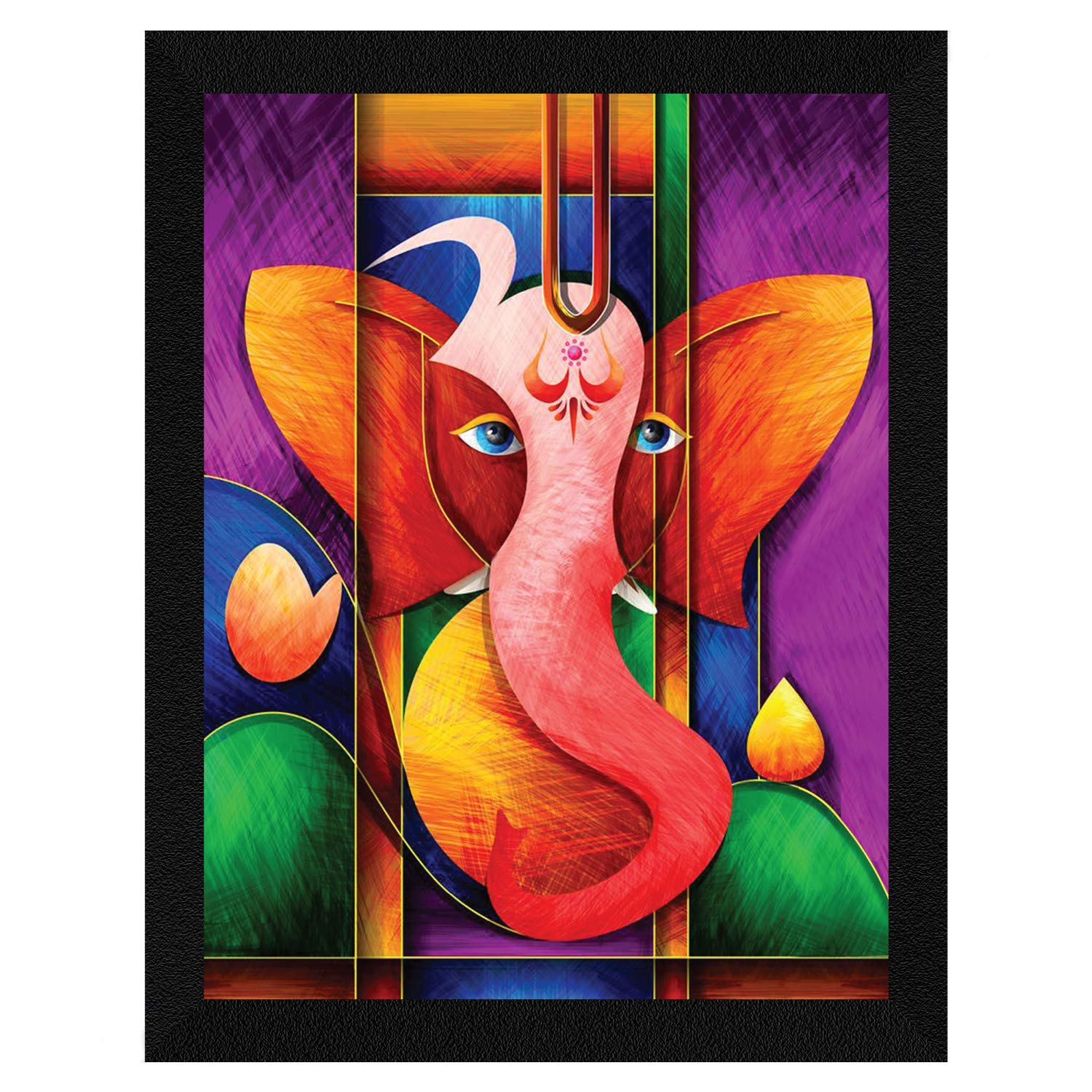 Ganesh Ji Paintings Abstract