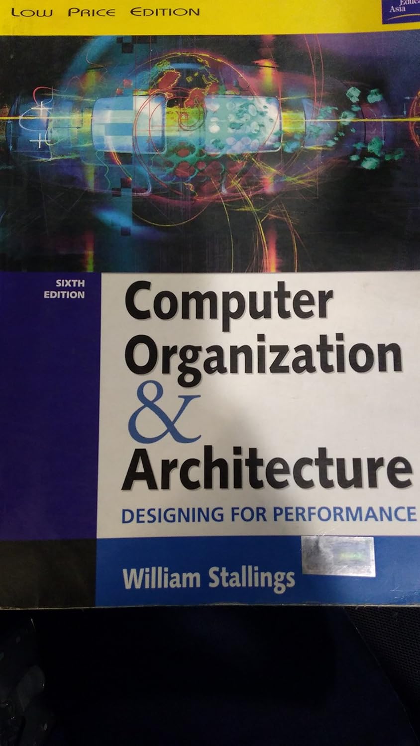 Computer Organisation and Architecture - 2003 Copyright - sixth edition ...