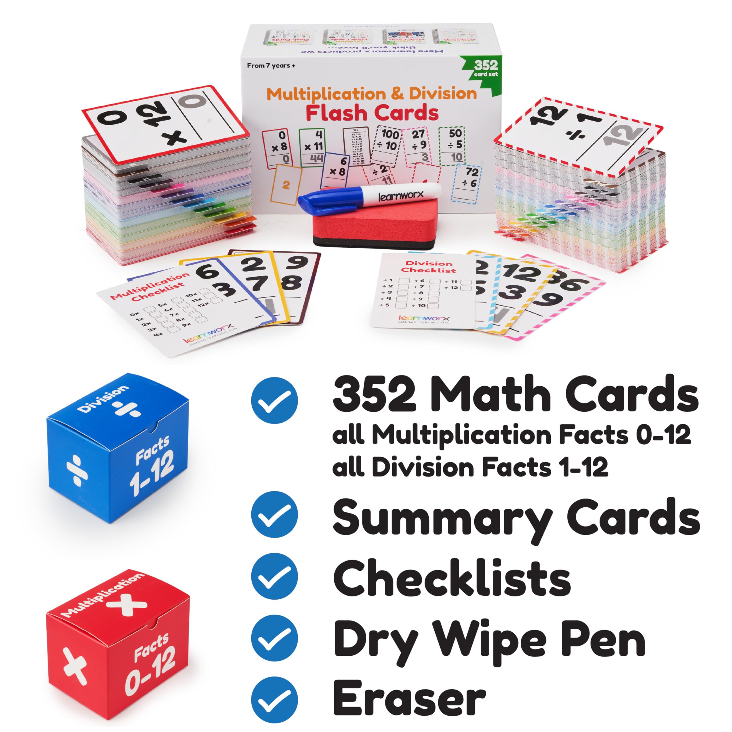 Snapklik.com : Multiplication Flash Cards, Math Flash Cards ...