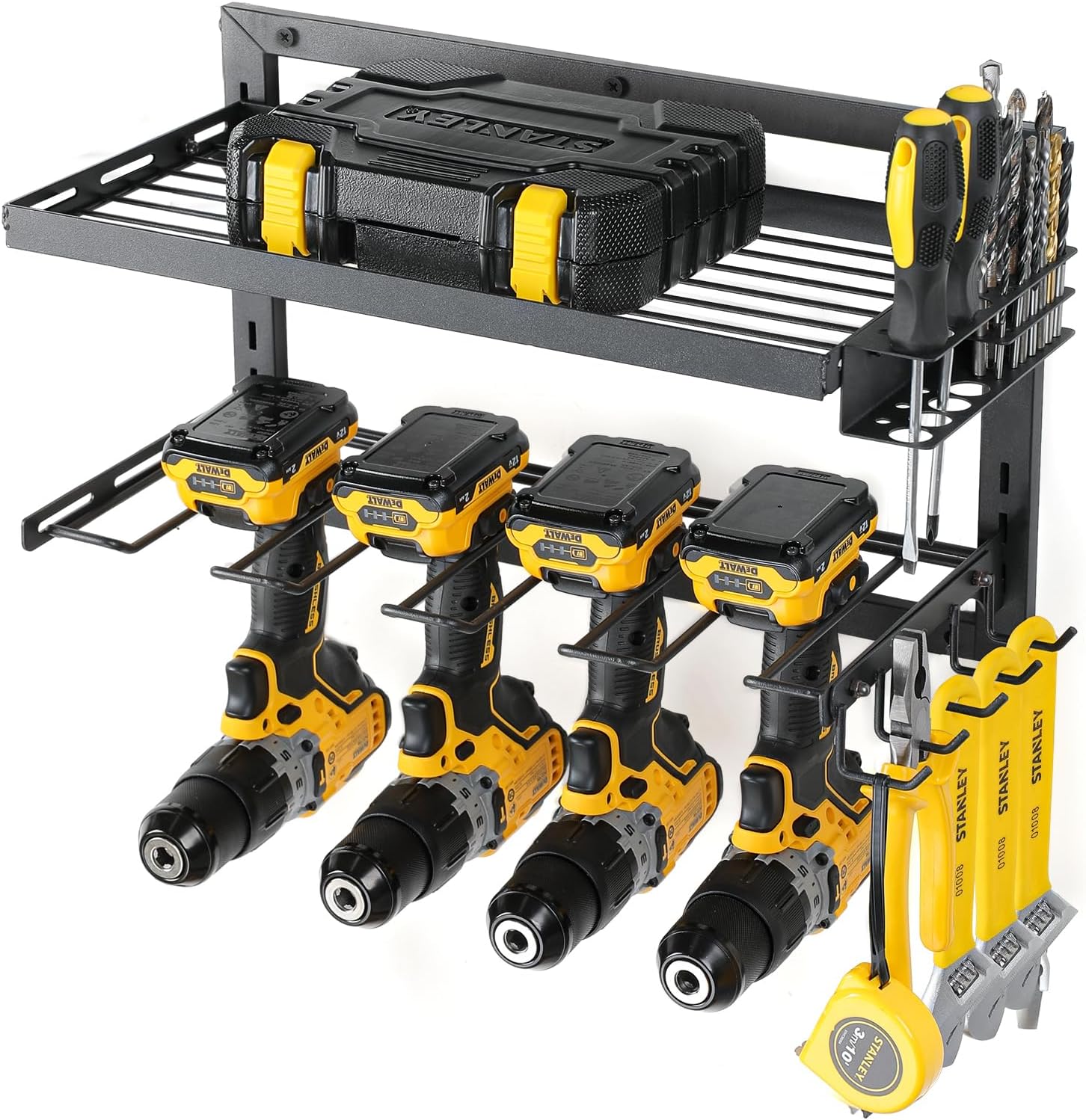 Amazon.com: TIDYME Garage Tool Organizer Wall Mount - Sturdy Storage ...