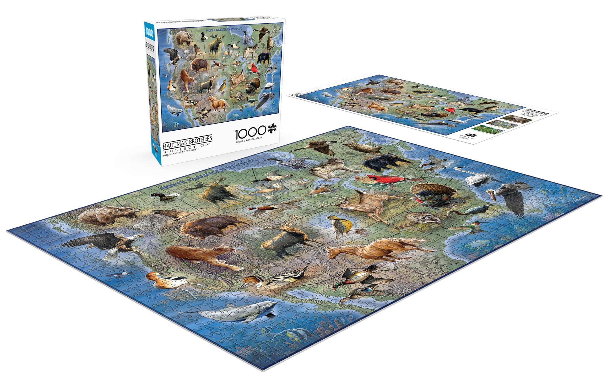 Buffalo Games – Hautman Brothers – North American Wildlife – 1000 Piece ...