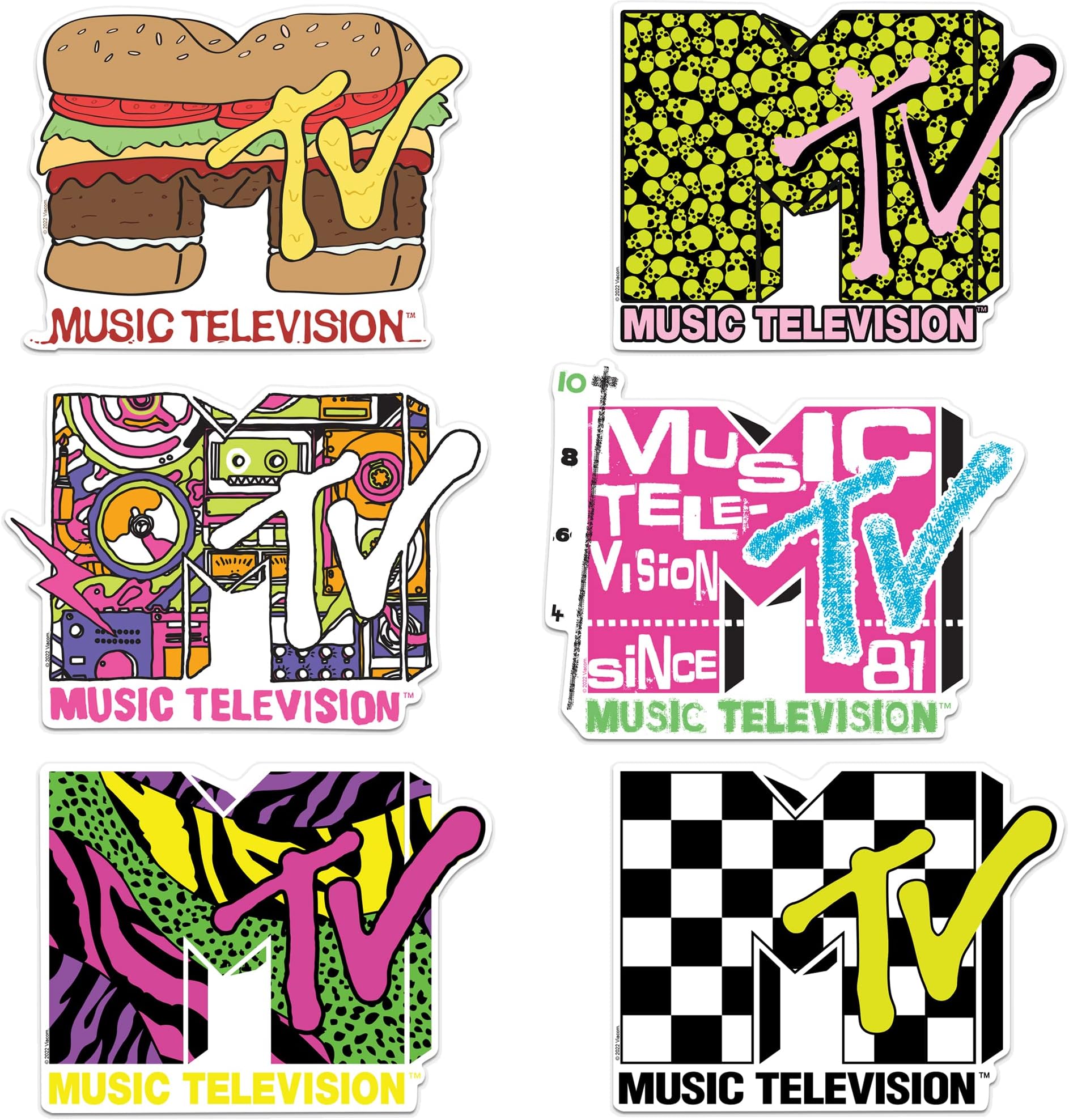 Amazon.com - Generic MTV Music Television Logo Sticker - Sticker ...