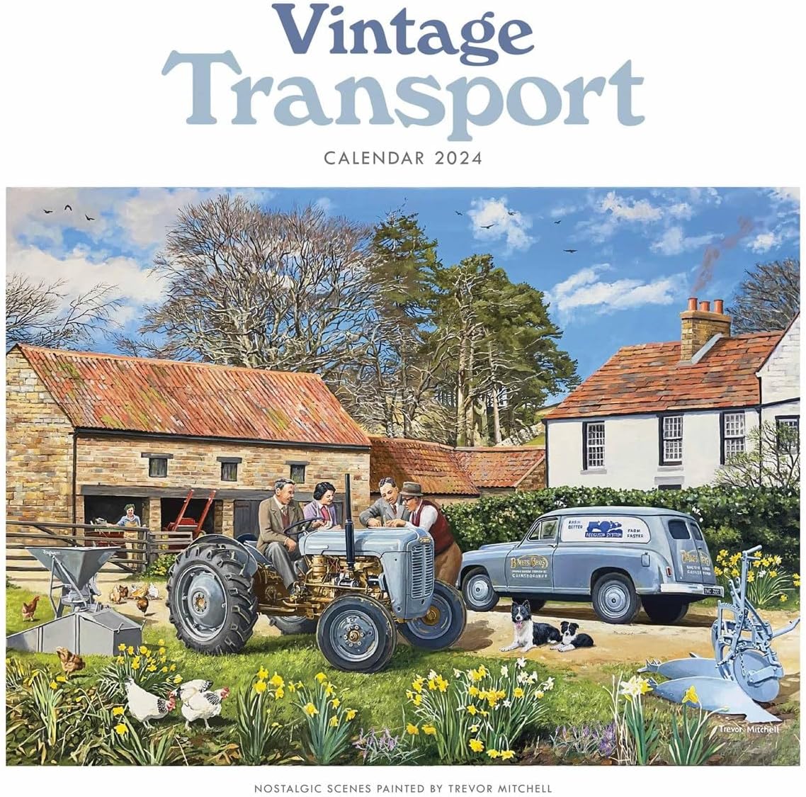 Vintage Transport By Trevor Mitchell Wall Calendar 2024 : Amazon.co.uk ...