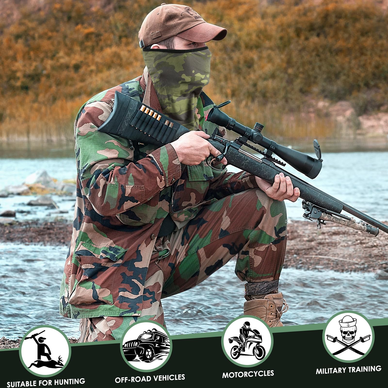 Snapklik.com : Balaclava Face Mask, Ski Mask For Men Women Football ...