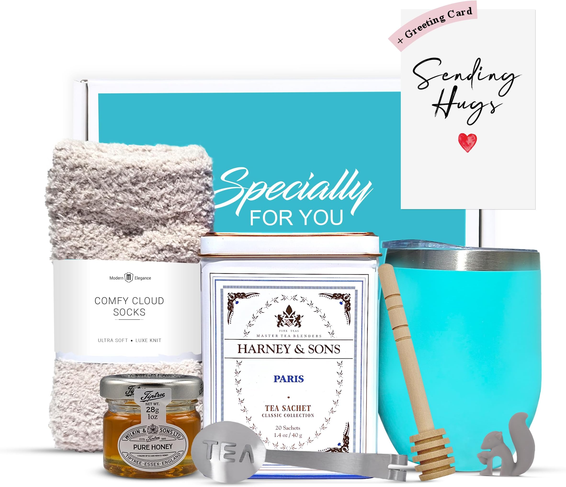 Amazon.com: Tea Lovers Gifts Basket - Gift Set Includes Candles ...