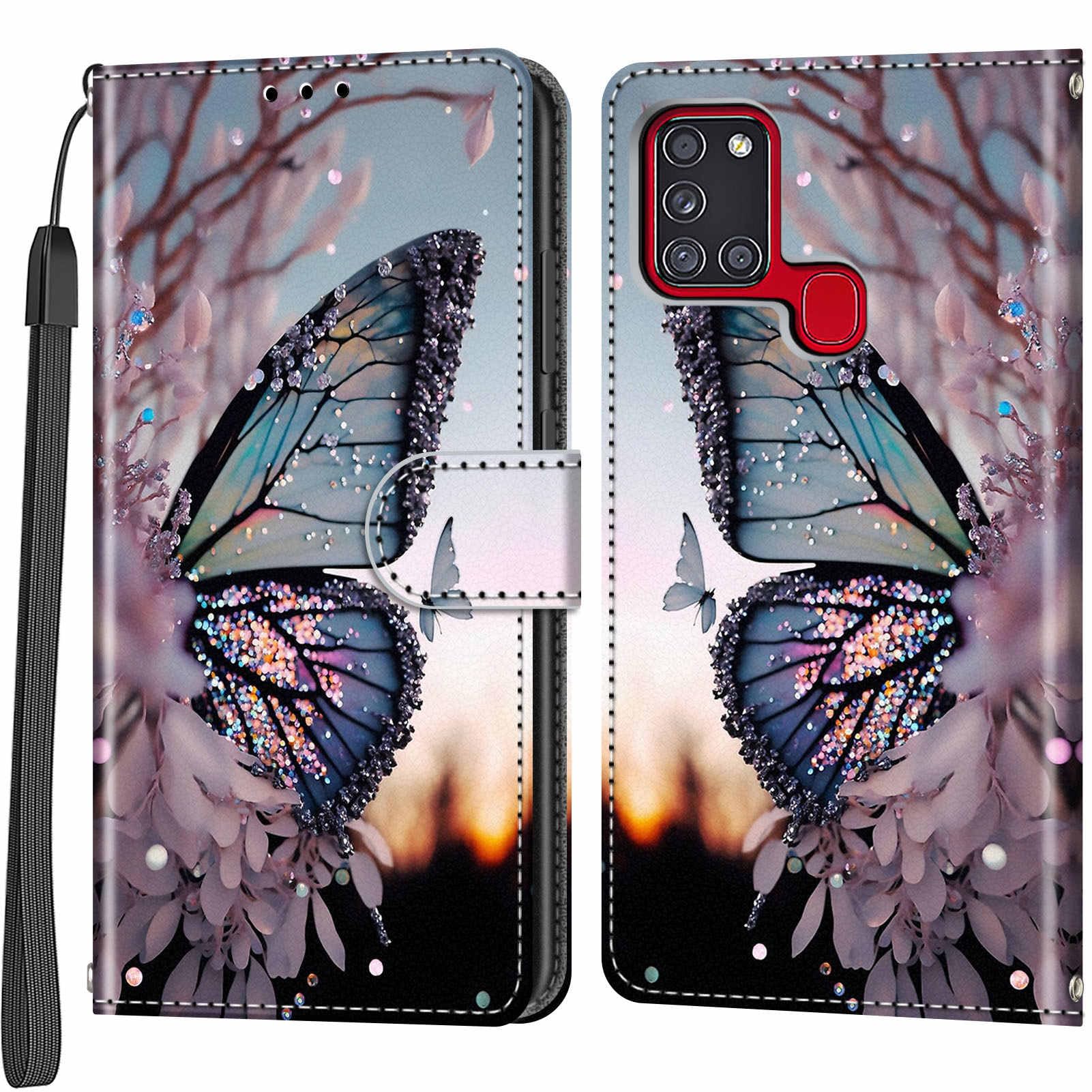 Wallet Case for Samsung Galaxy A21s, Premium Leather Flip Phone Case ...