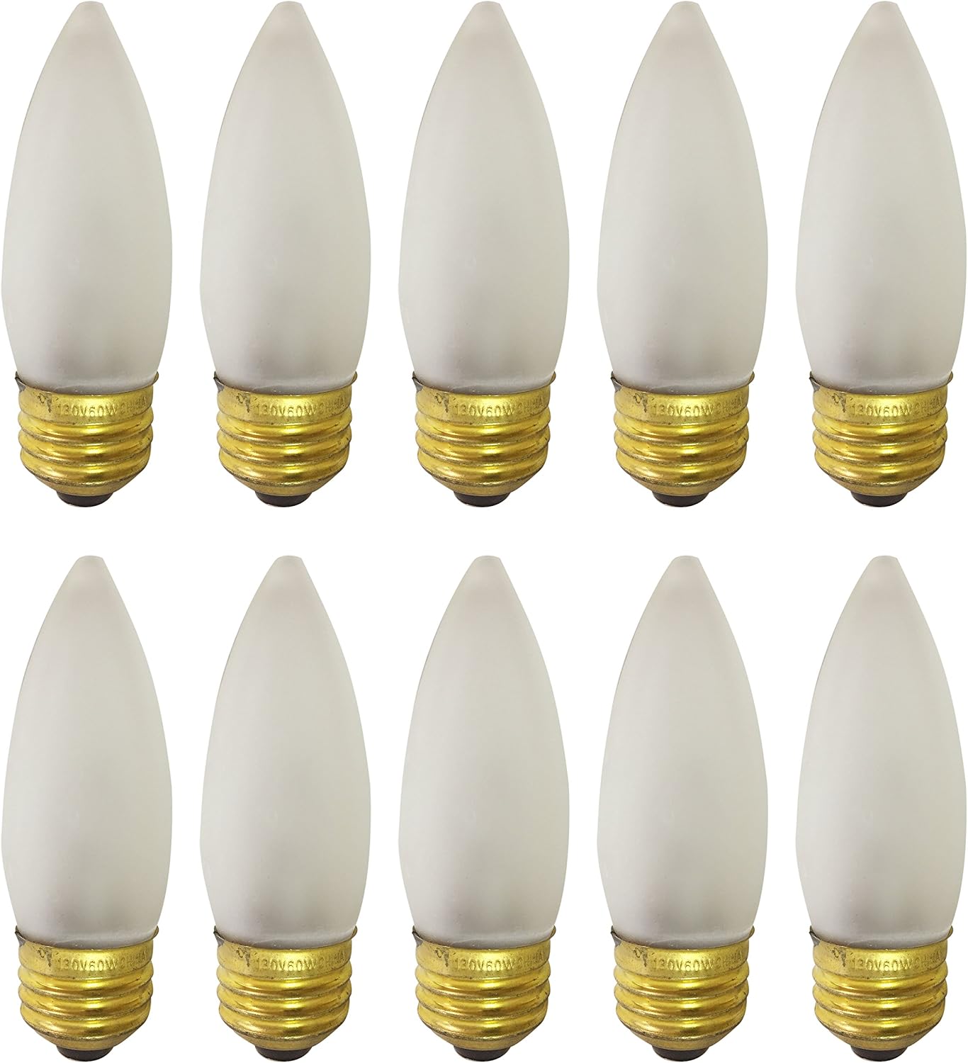 Royal Designs Medium Base Incandescent Torpedo Shaped Bulb, 60-Watt ...