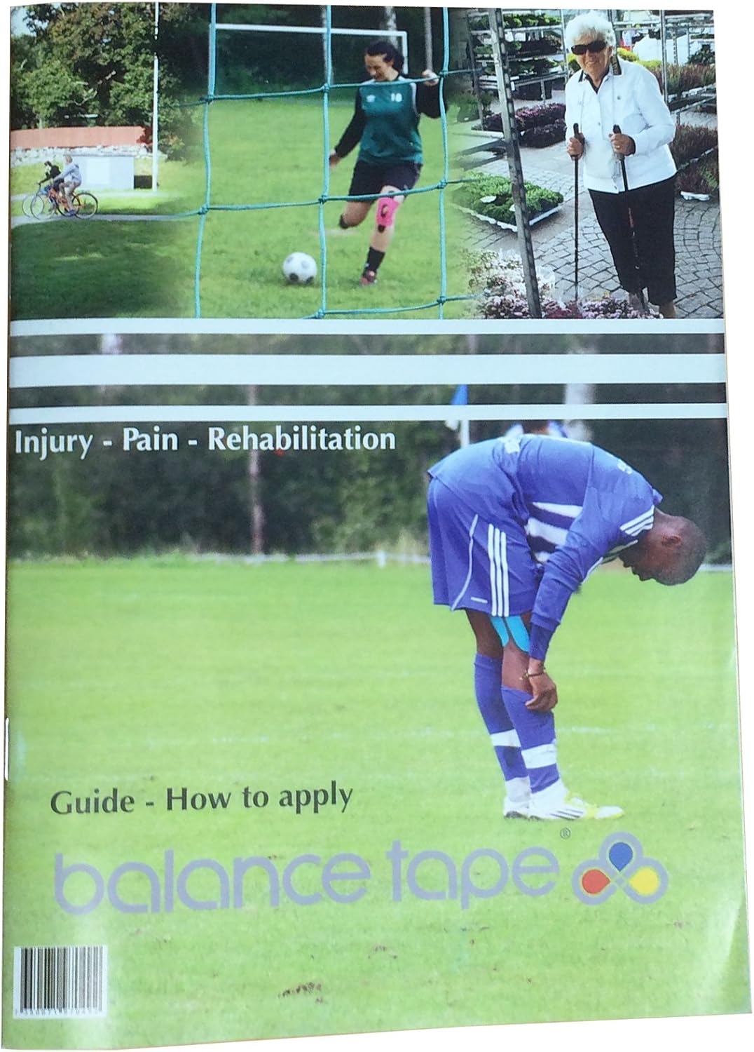 Balance Tape Guide How to apply Kinesiology Tape : Amazon.co.uk: Health ...