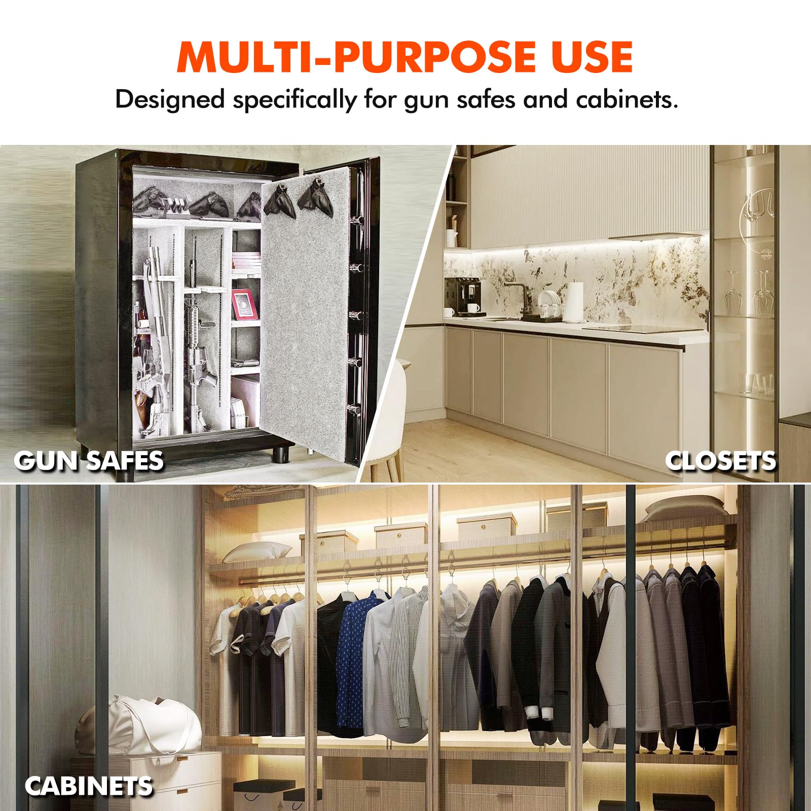 Snapklik.com : Gun Safe Lighting, MIND & ACTION LED Safe Light Kit ...