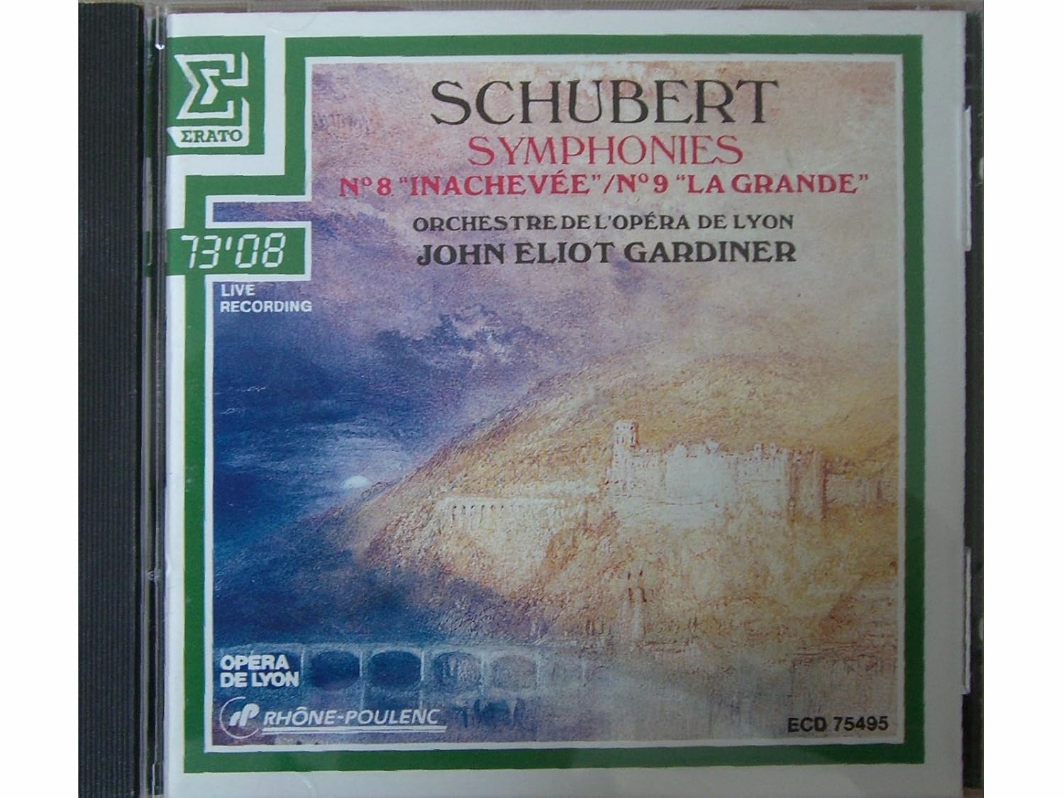 Franz Schubert, John Eliot Gardiner, Orchestre de L'opera de Lyon ...