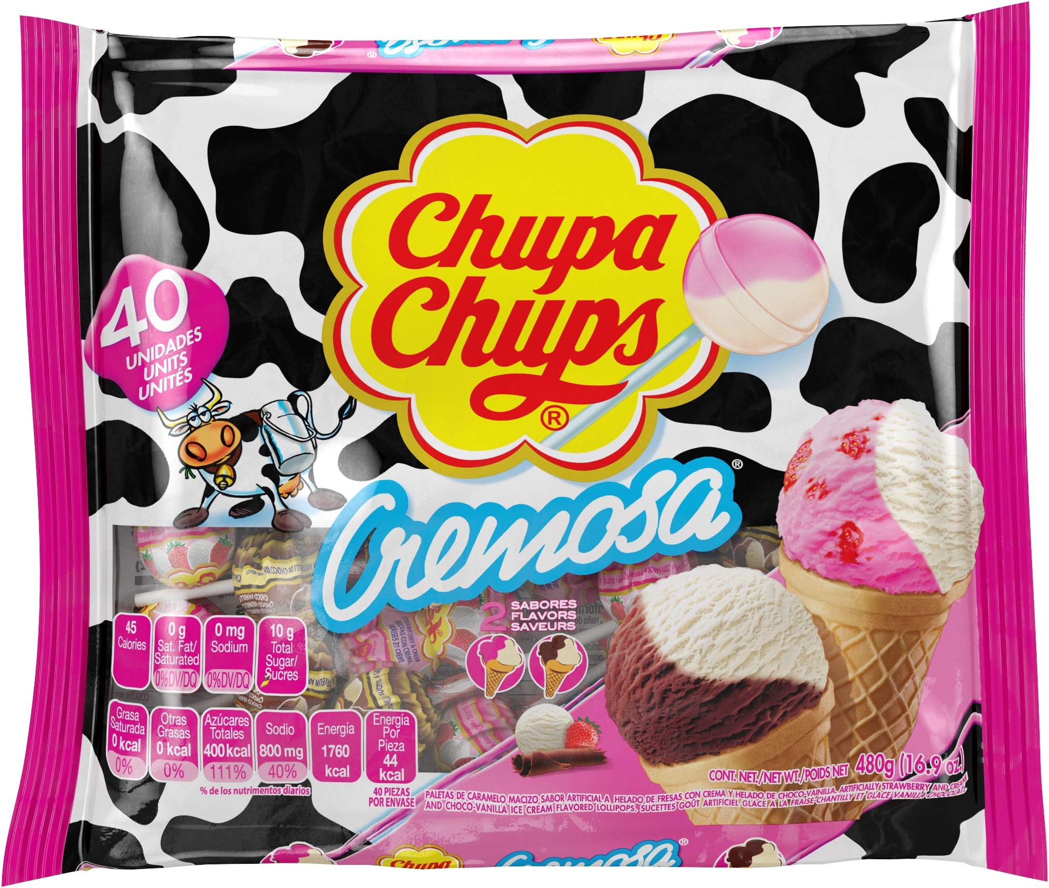 Amazon.com : Pin Pop Candy, Assorted Flavor Individually Wrapped 24 ...