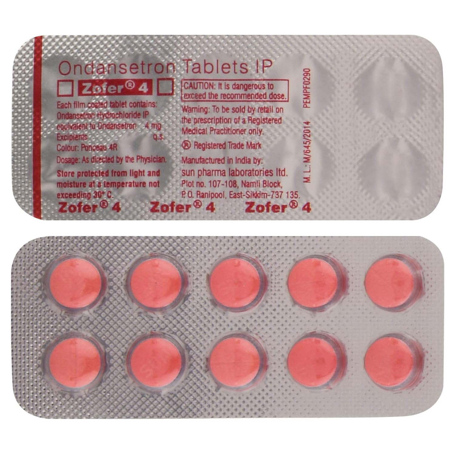 Zofer 4 - Strip of 10 Tablets : Amazon.in: Health & Personal Care