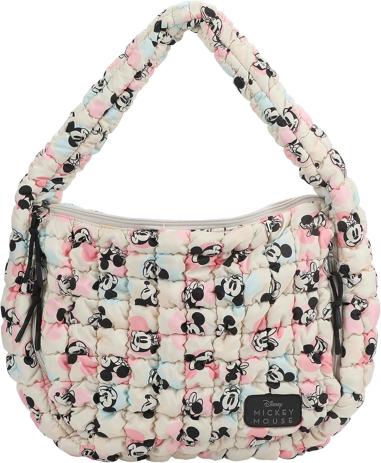 Bioworld Mickey Mouse Classic Mickey Face All-Over Print White 17 ...