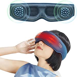 Amazon.com: 7C Eye Massager with Heat - Sleeping Mask - Eye Care Device ...