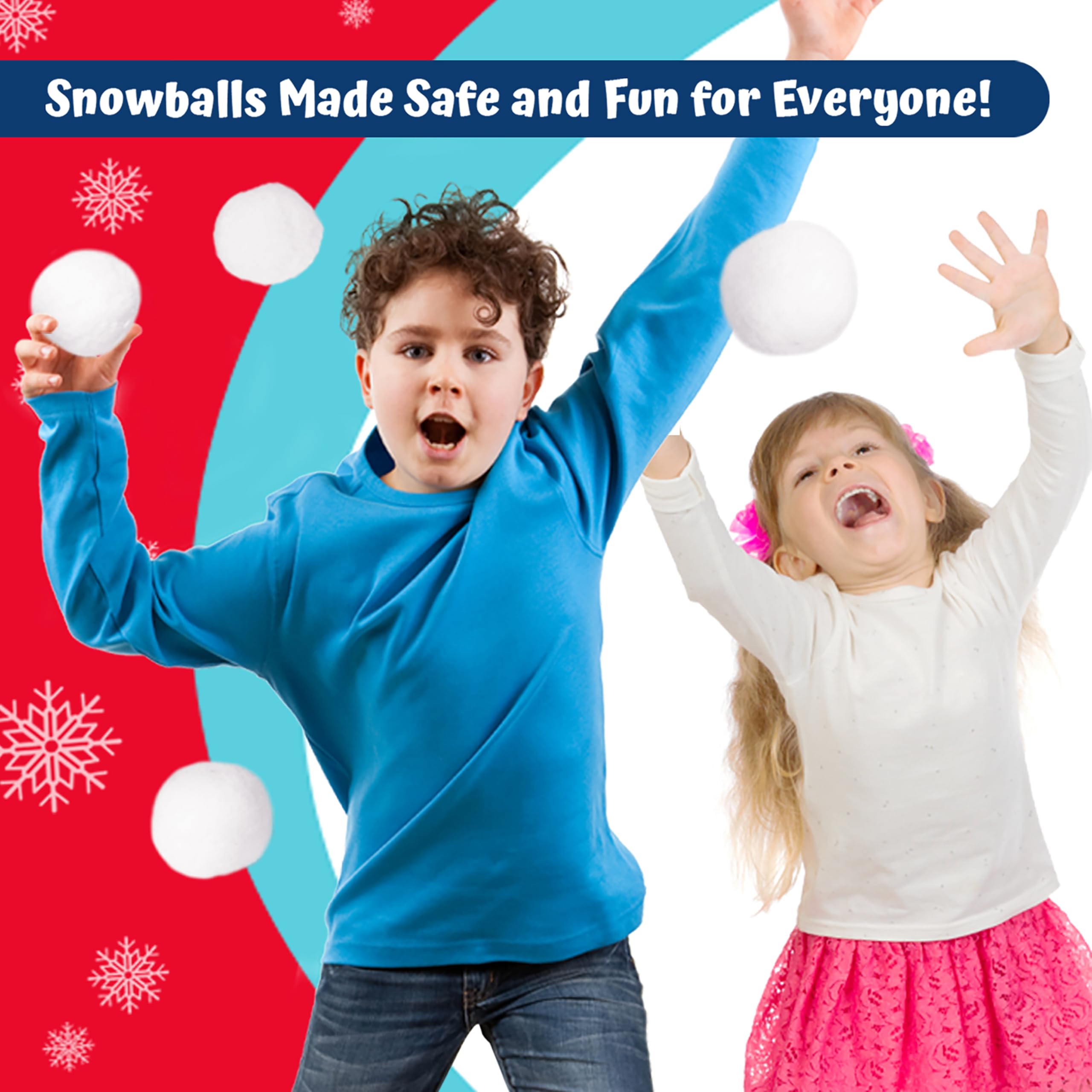 Snapklik.com : Giraffe 50 Pack Jumbo Fun Fake Snowball For Kids 2.5 ...