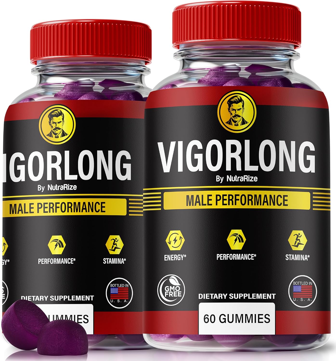 Amazon.com: (2 Pack) VigorLong Gummies for Men – Official Vigor Long Male Formula with a Natural ...