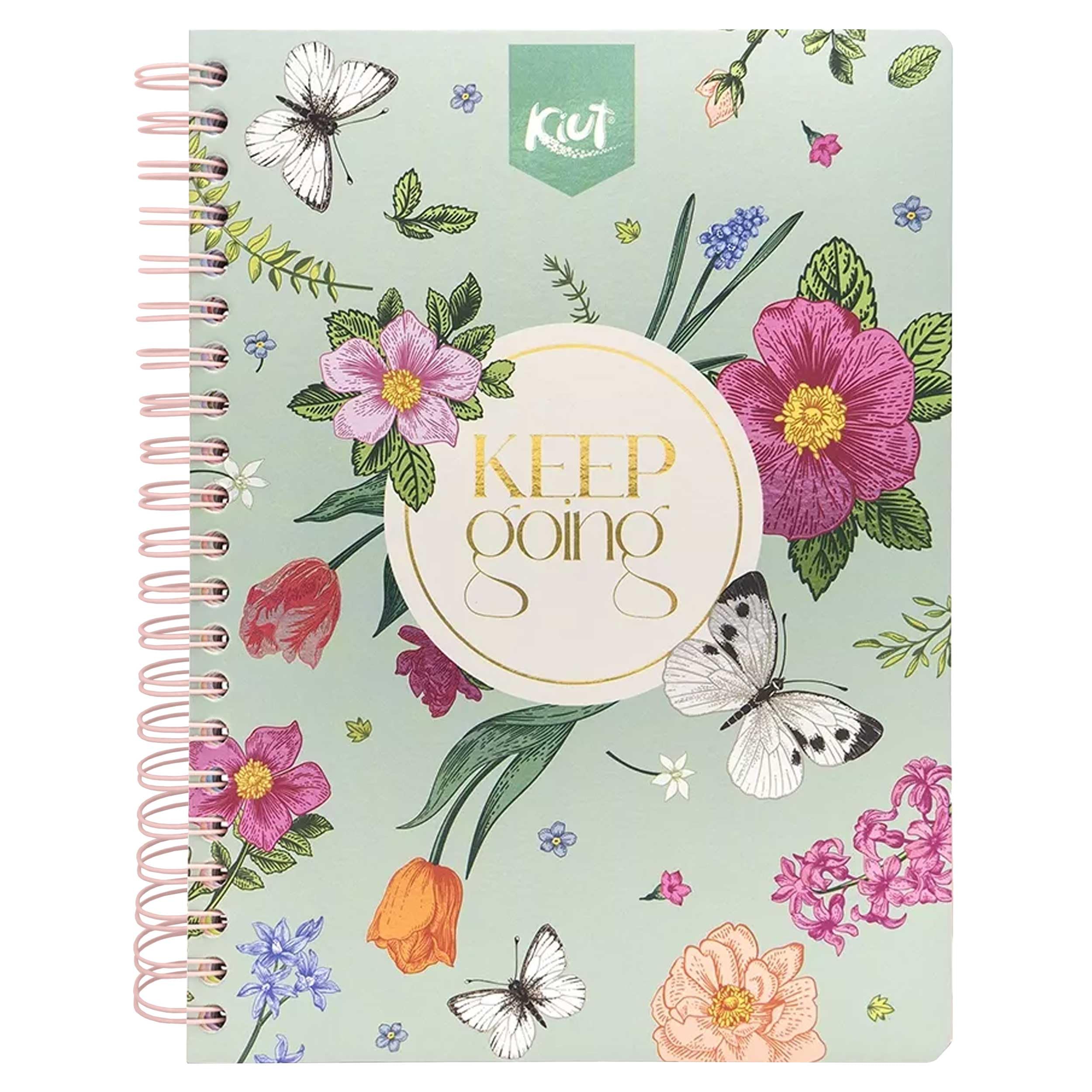 Cuaderno Profesional Norma Kiut 200 Hojas Raya doble espiral metálico ...