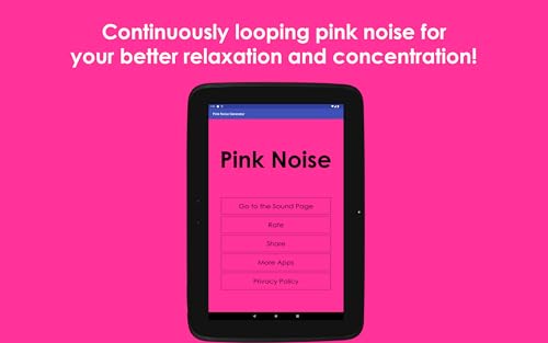 Pink Noise Generator - App on Amazon Appstore