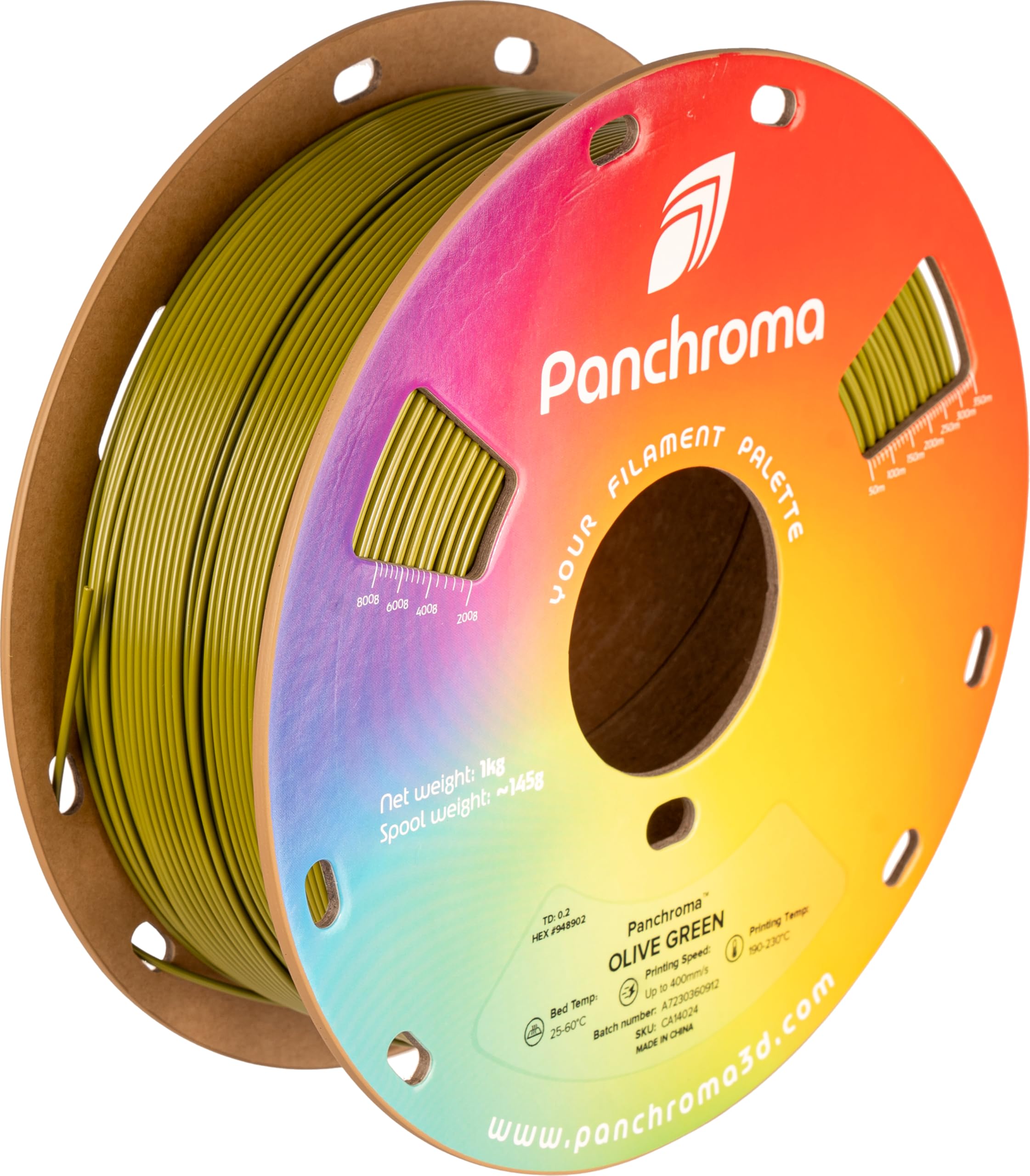Amazon.com: Polymaker Panchroma CoPE 3D Printer Filament, Olive Green ...
