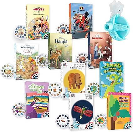 Amazon.com: Moonlite Storytime Mini Projector with 10 Classic Bedtime ...