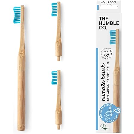 Amazon.com: The Humble Co. Bamboo Toothbrushes (5pk) – Toothbrushes for ...