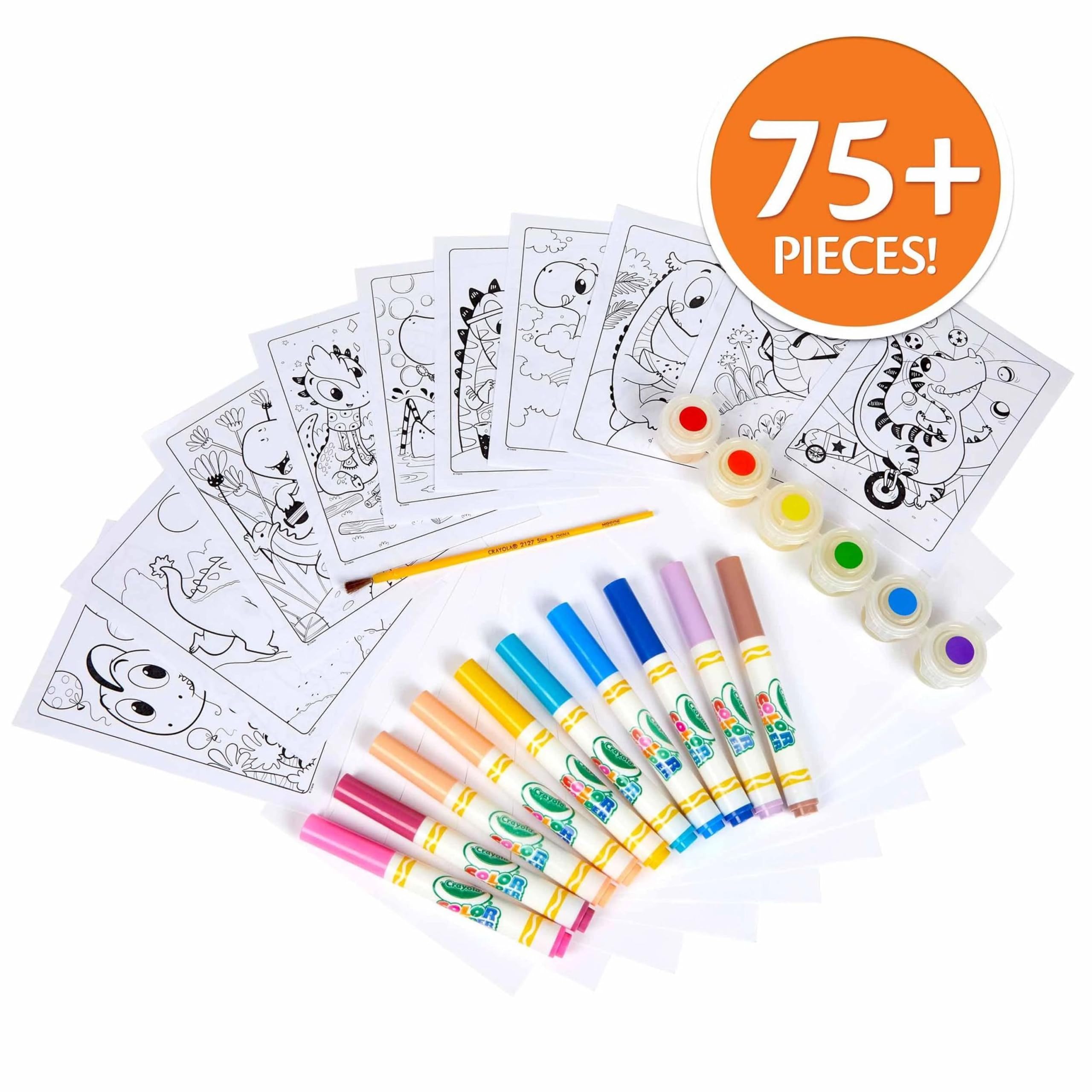 Crayola Color Wonder Colossal Tub, Gift for Kids, Over 70 Pieces – BigaMart