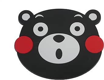 Amazon.co.jp: Kumamon/Kumamon Goods/Rubber Coaster (Surprise Face ...