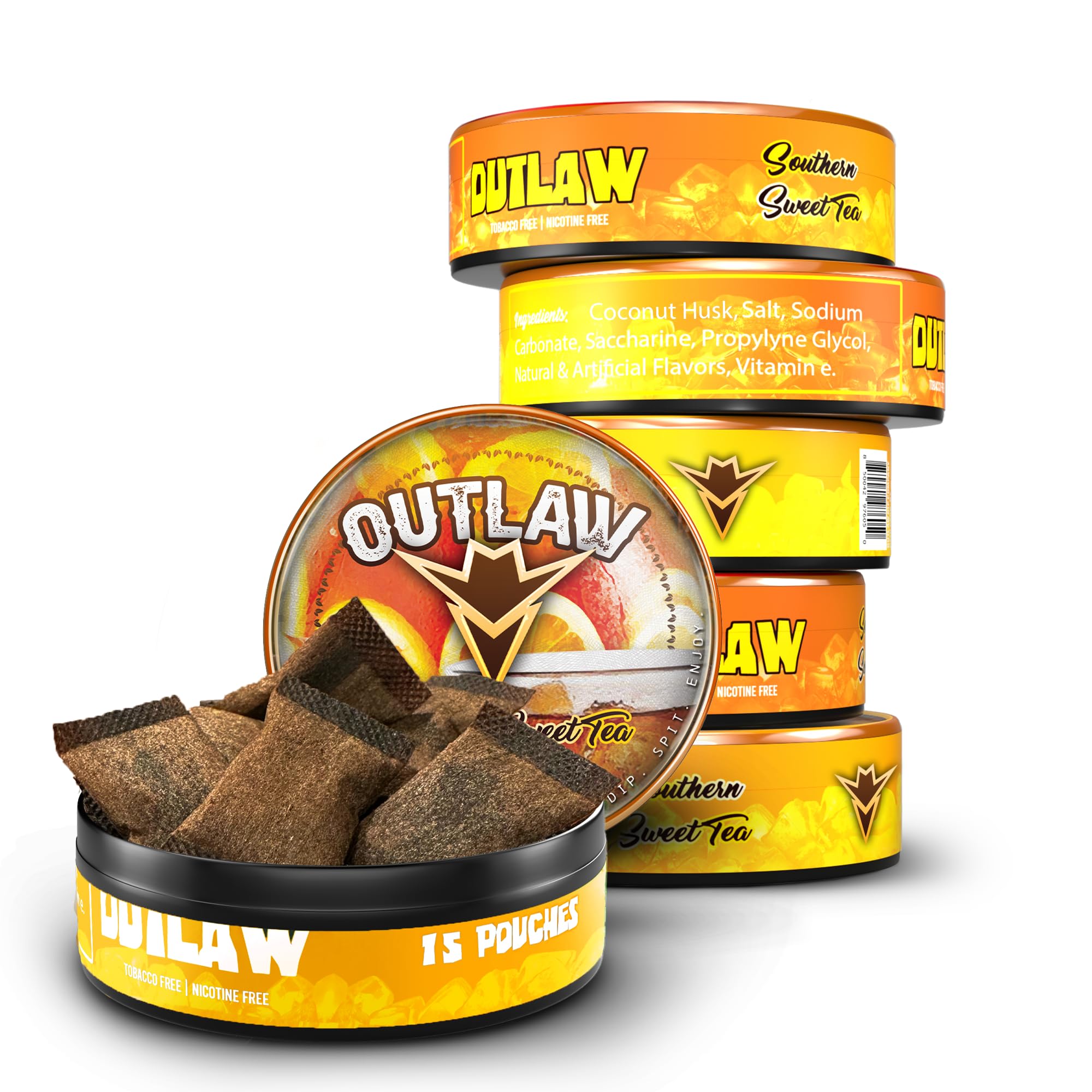 Amazon.com : Outlaw Dip - Southern Sweet Tea - Pouches - 6 Pack ...
