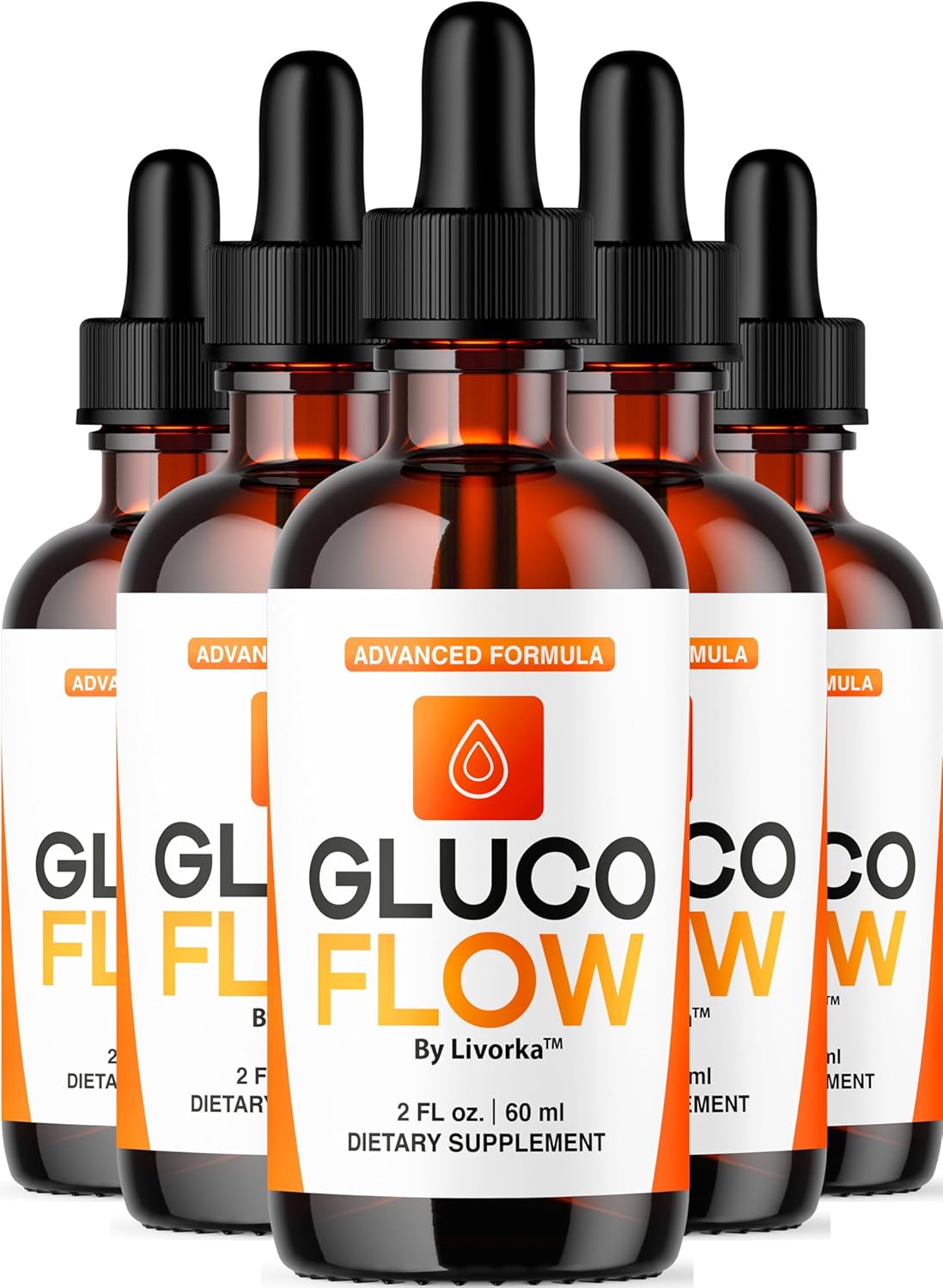 Amazon.com: (5 Pack) Gluco Flow Drops - Official GlucoFlow Drops All ...