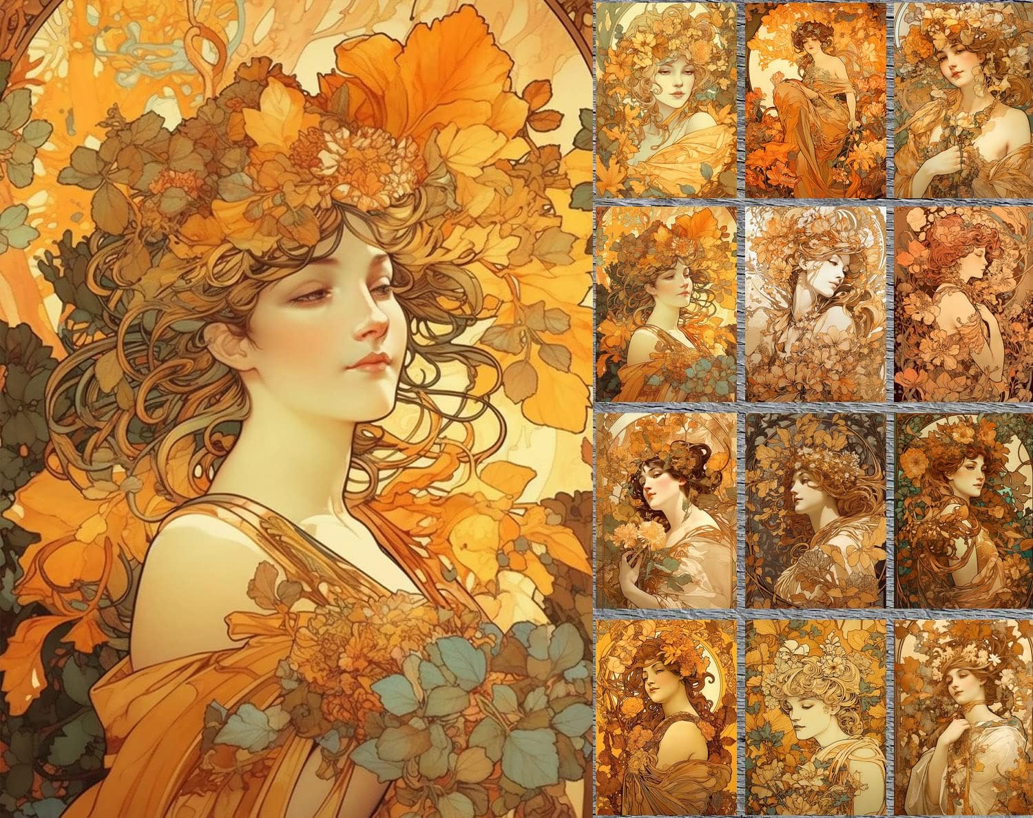 Amazon.com : PIXILUV 12 Blank Notecards for All Occasions ~ Fantasy ...