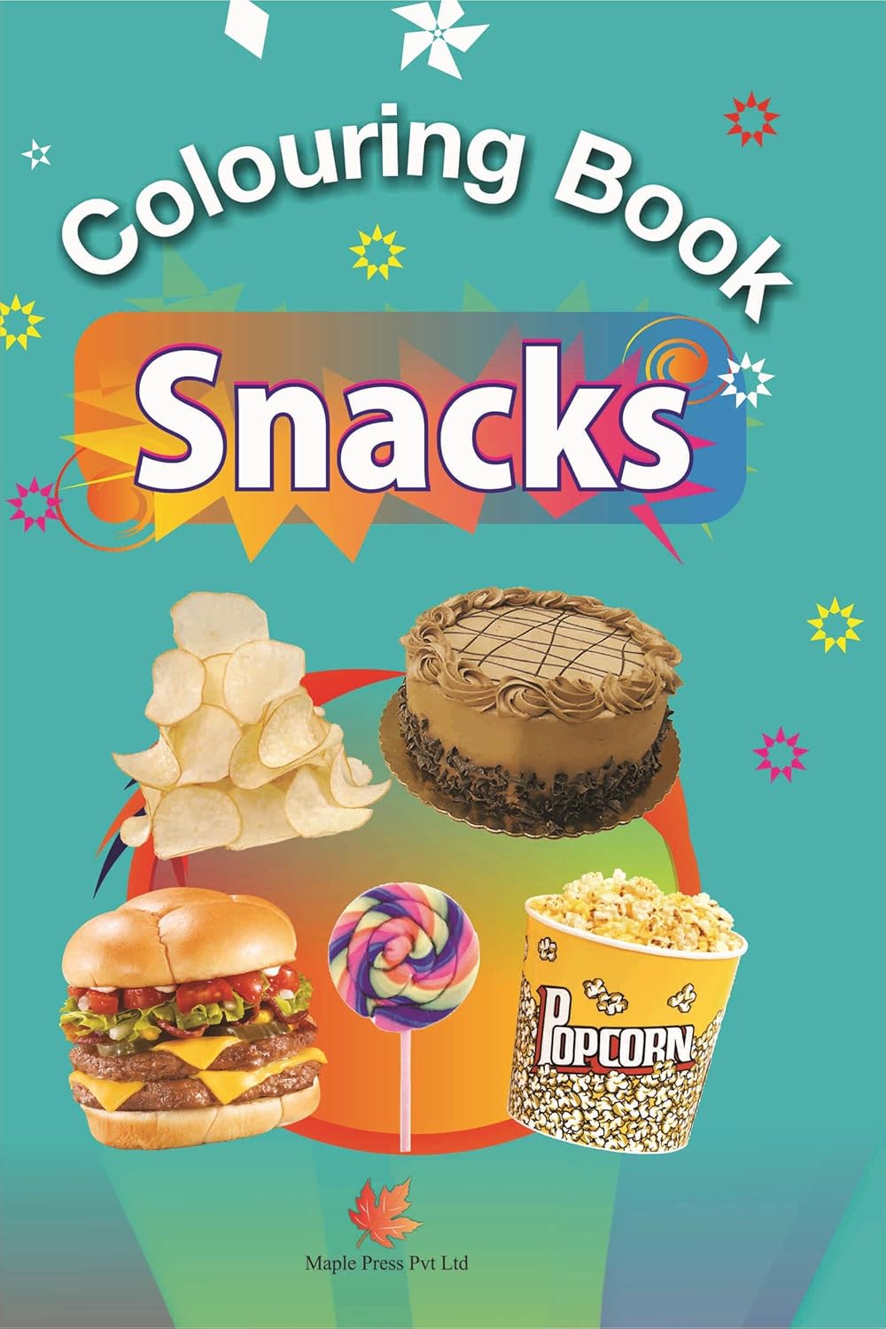 Colouring Books of Snacks: Maple Press: 9789350338650: Amazon.com: Books