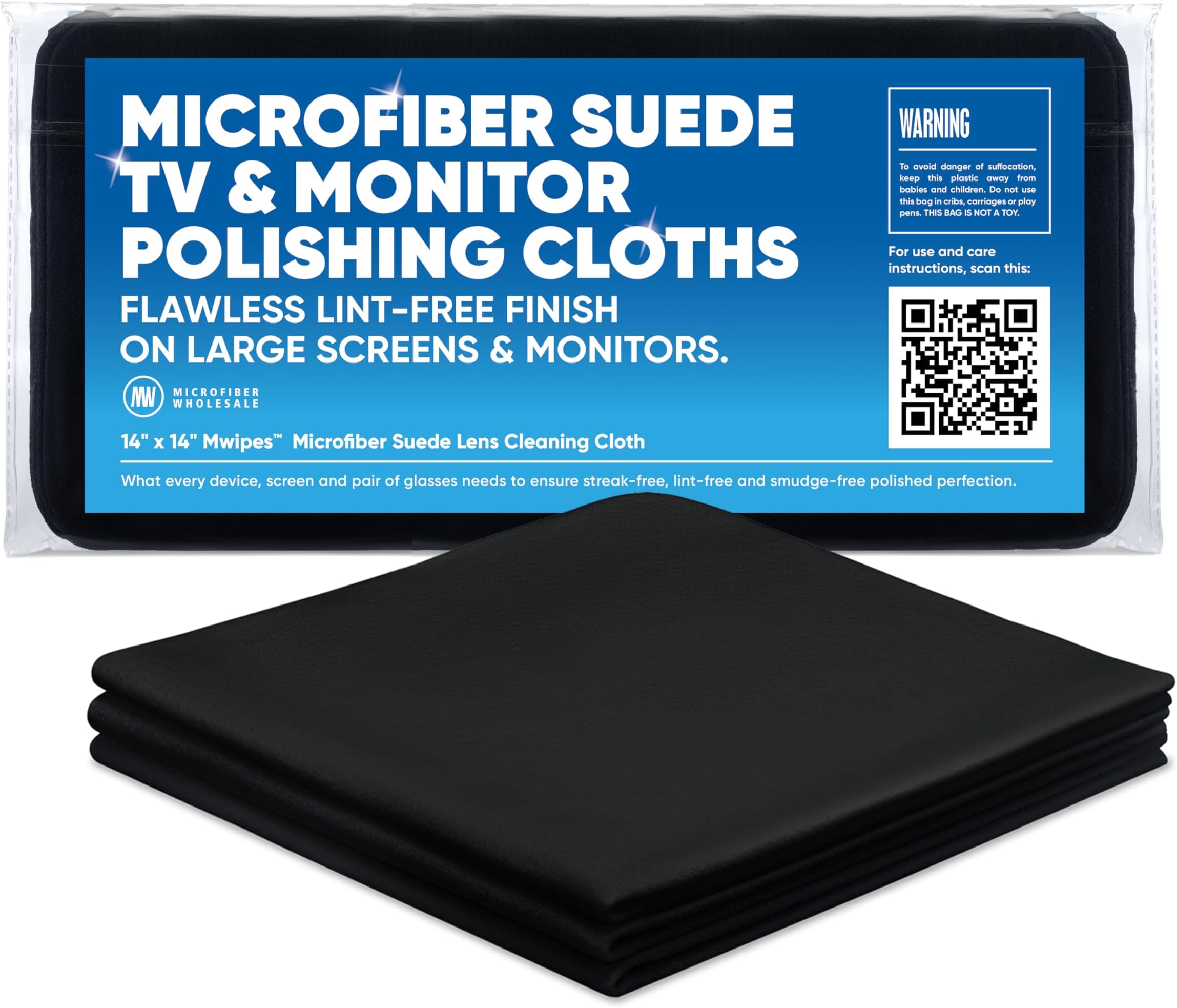 Amazon.com: MagicFiber Extra Large Microfiber Cleaning Cloth - Premium ...