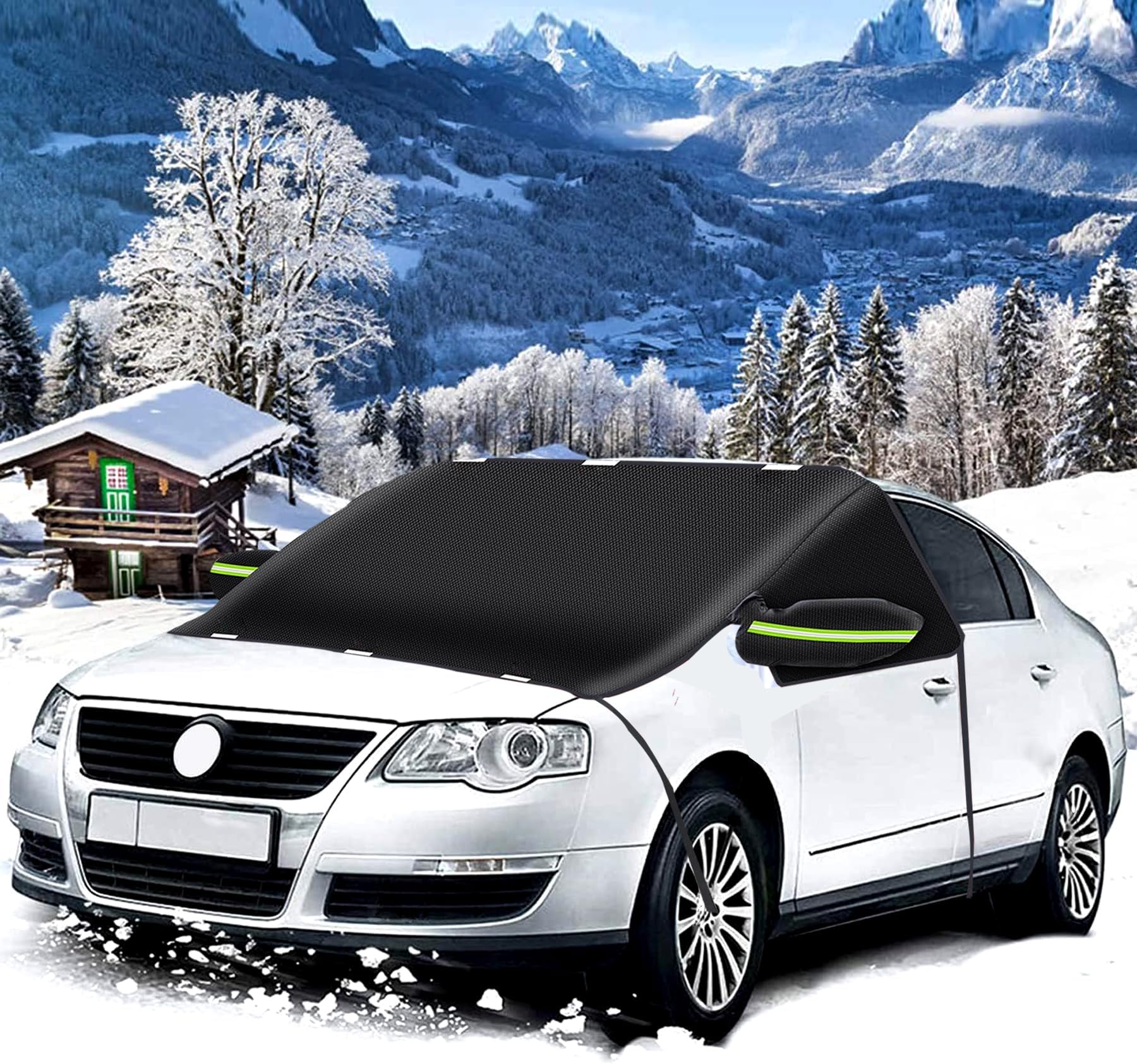 PEARL Autoabdeckung: Premium Auto-Halbgarage für Mittelklasse Kombi ...