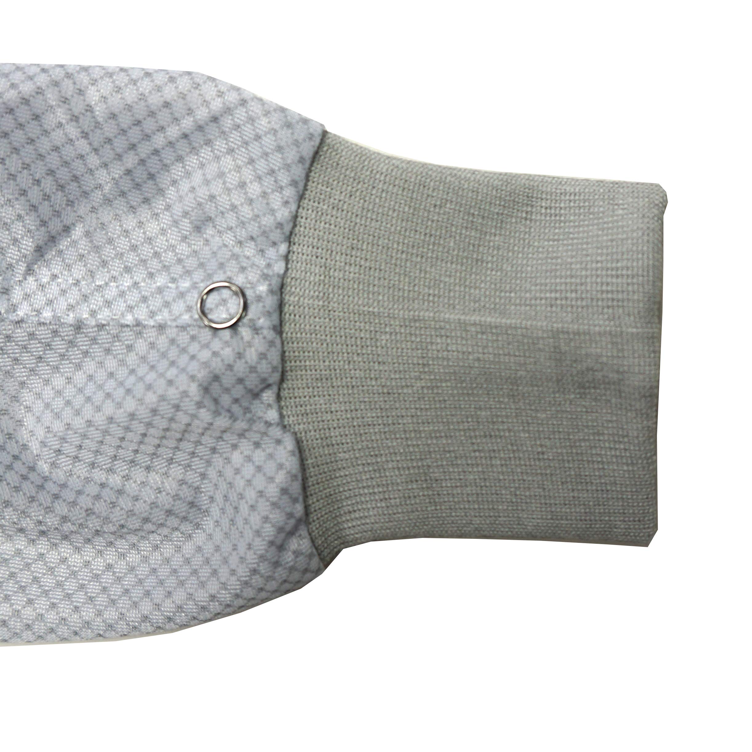 Snapklik.com : ESD Jacket, 90% Polyester, 10% Carbon, Knit Cuff, Hands ...