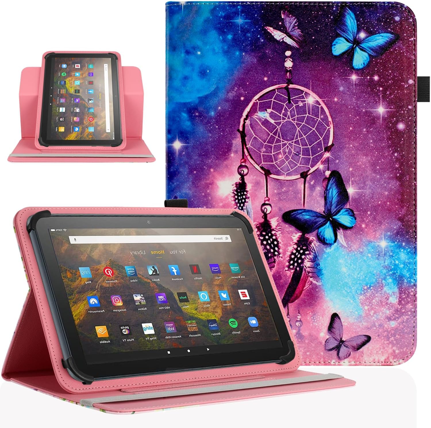 Amazon.com: Pudazvi Universal 10 10.1 Inch Android Tablet Case,360 ...