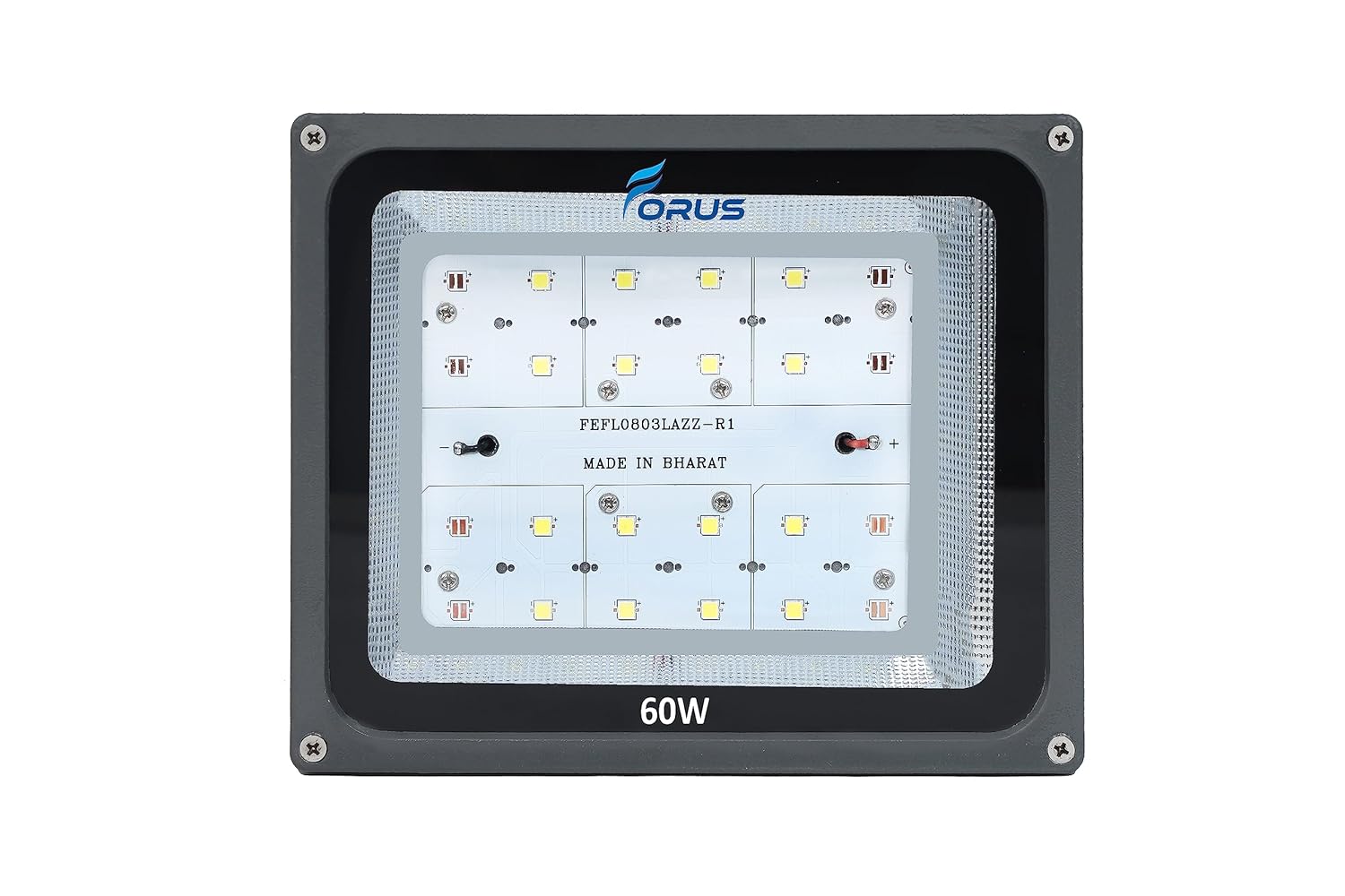 Forus LED Flood Light 60W Waterproof 10 Years Warranty, Warm White ...
