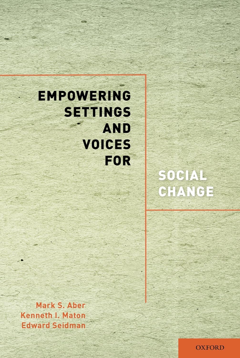 Amazon.com: Empowering Settings and Voices for Social Change ...